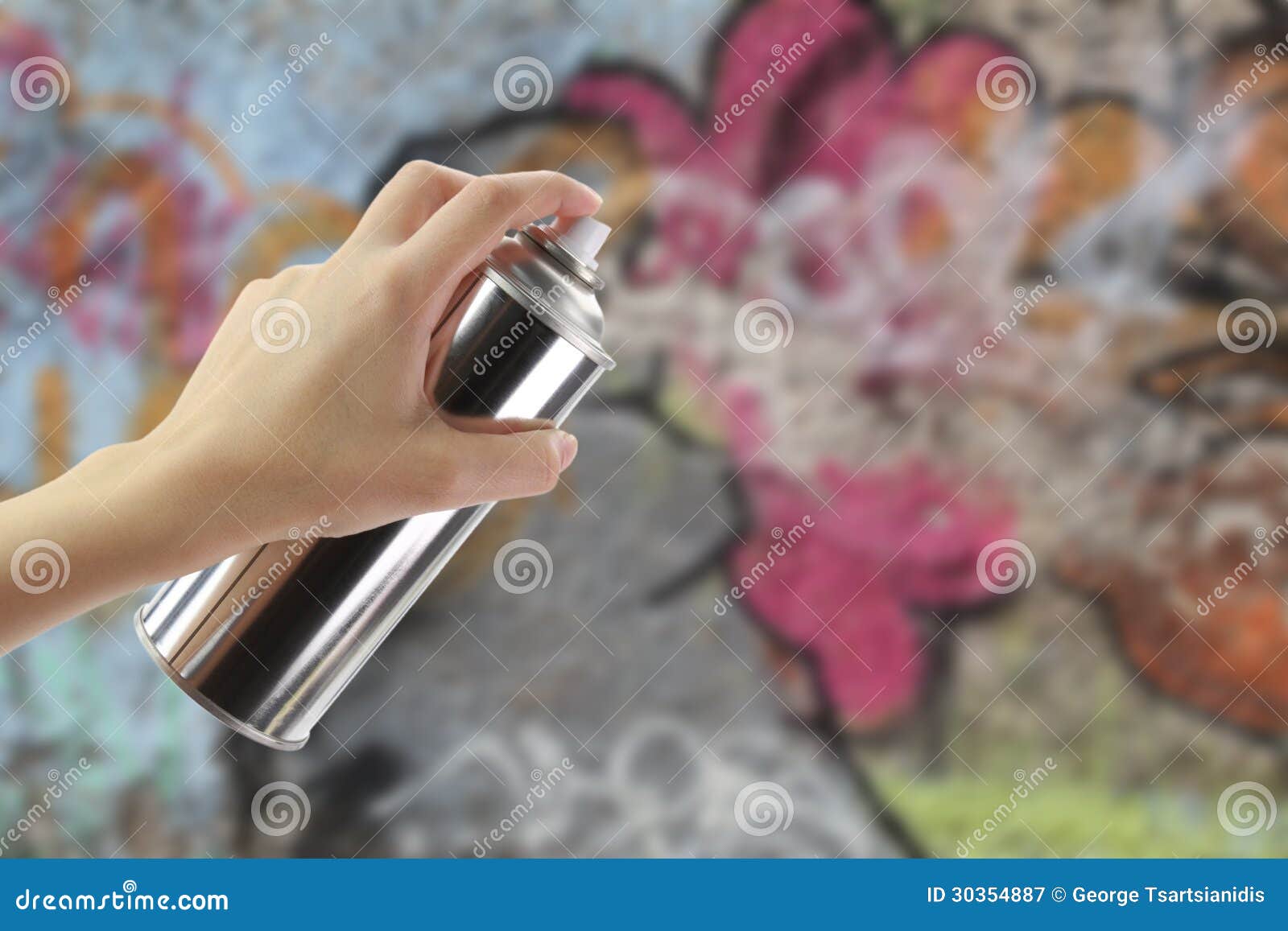 Graffiti Spray Cans Urban Paint Design Stock Photography ...