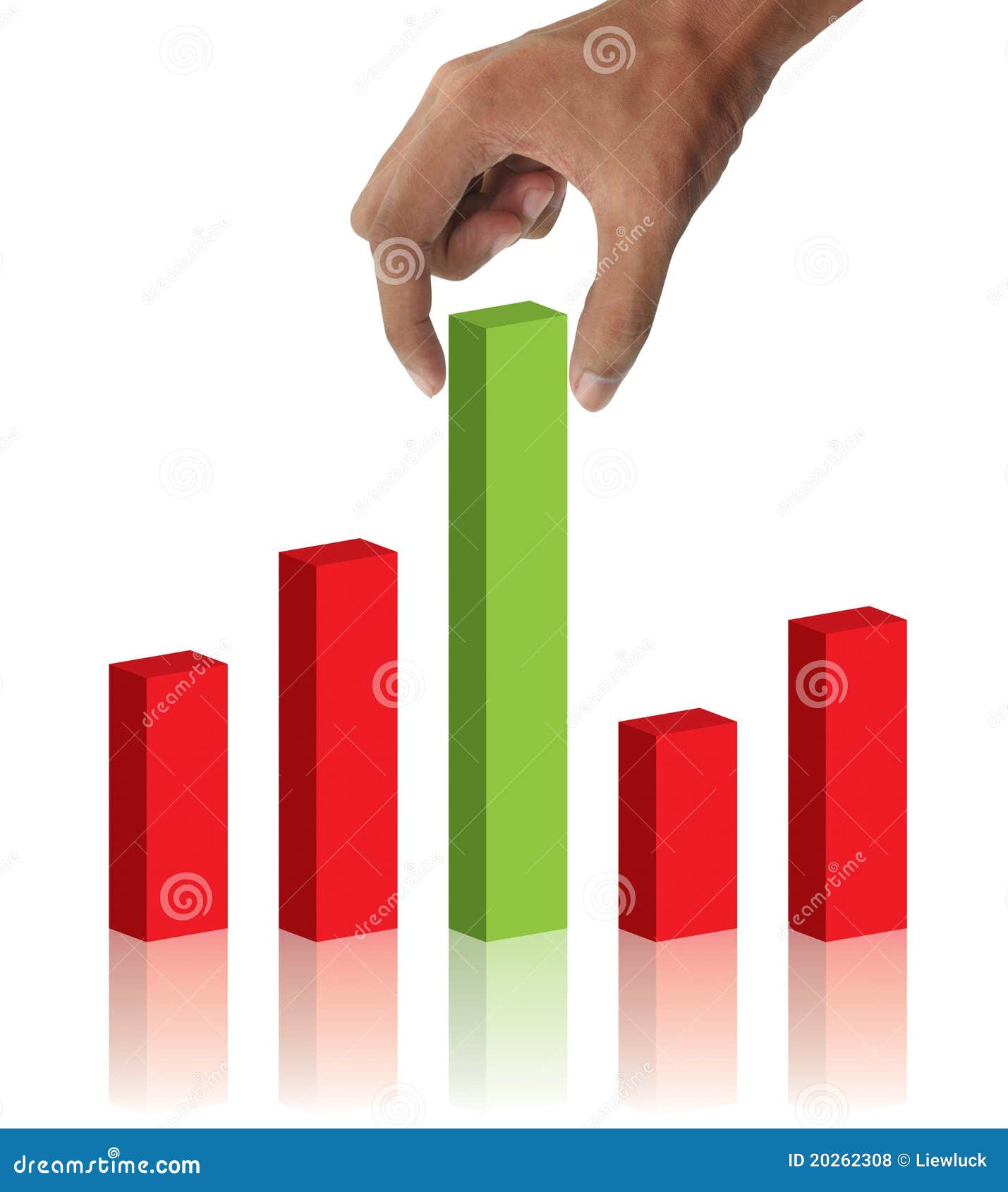 Hand holding graph stock photo. Image of meeting, column - 20262308