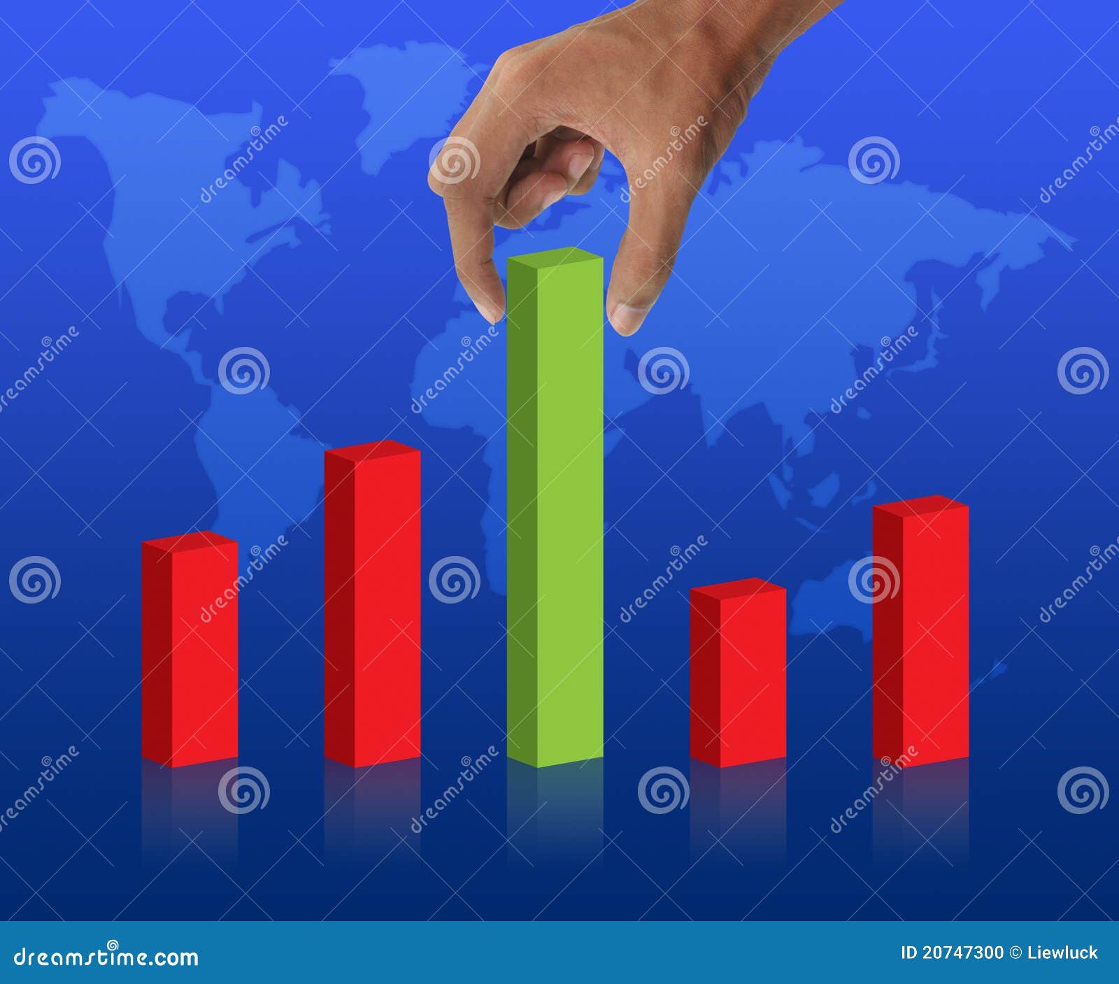 Hand holding graph stock photo. Image of pick, meeting - 20747300