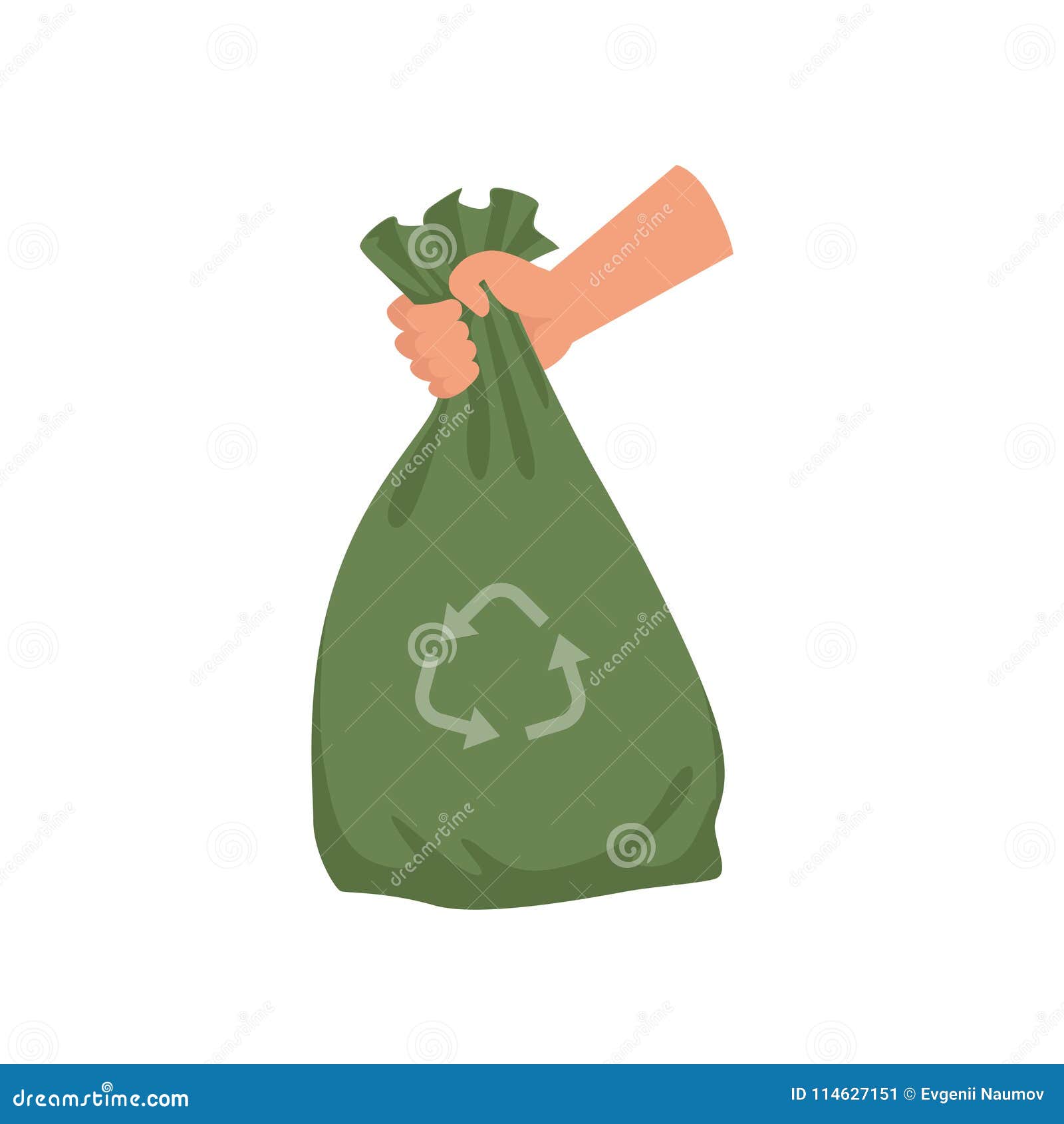 Green Recycling Bag Stock Illustrations – 10,353 Green Recycling Bag ...