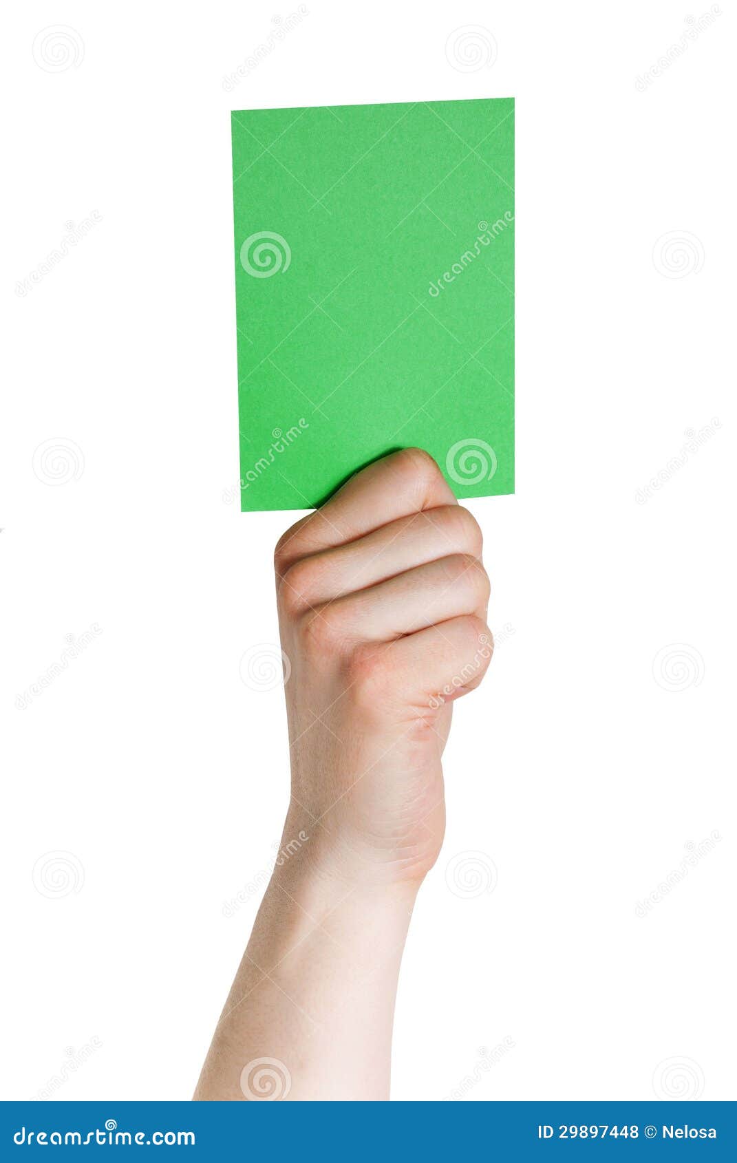 Hand holding a green tag stock photo. Image of elector - 29897448