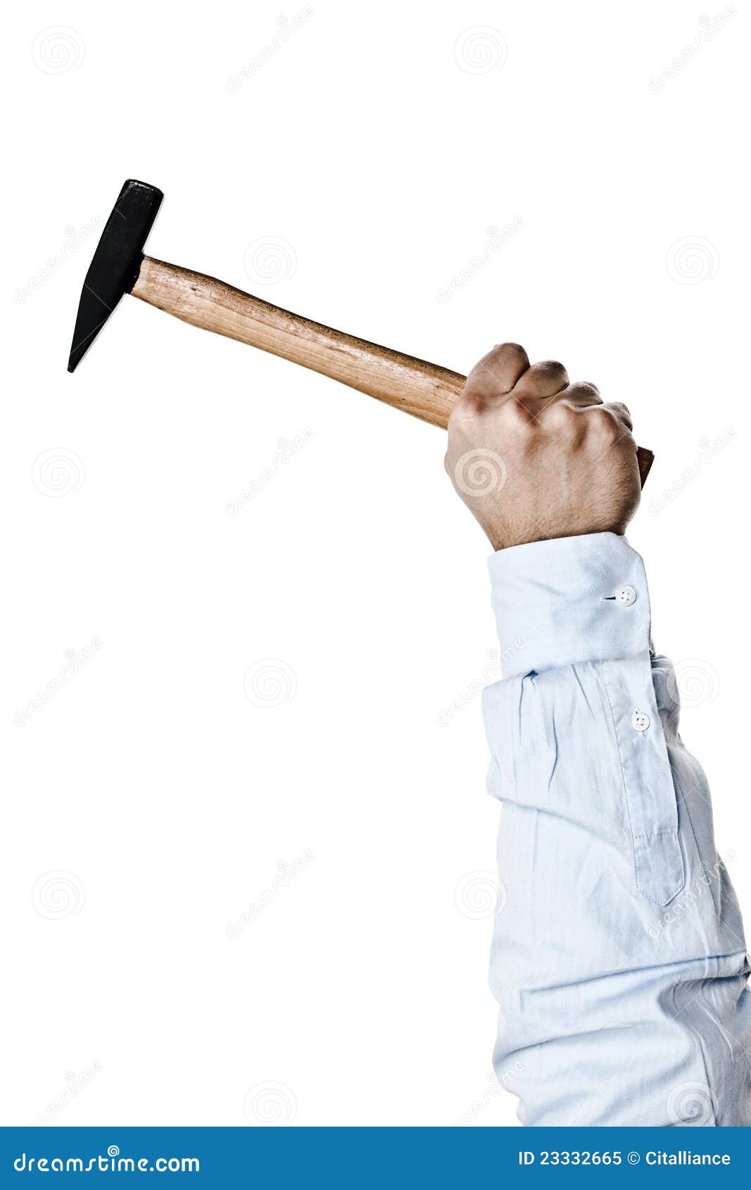 Hand holding hammer stock image. Image of journeyman - 23332665