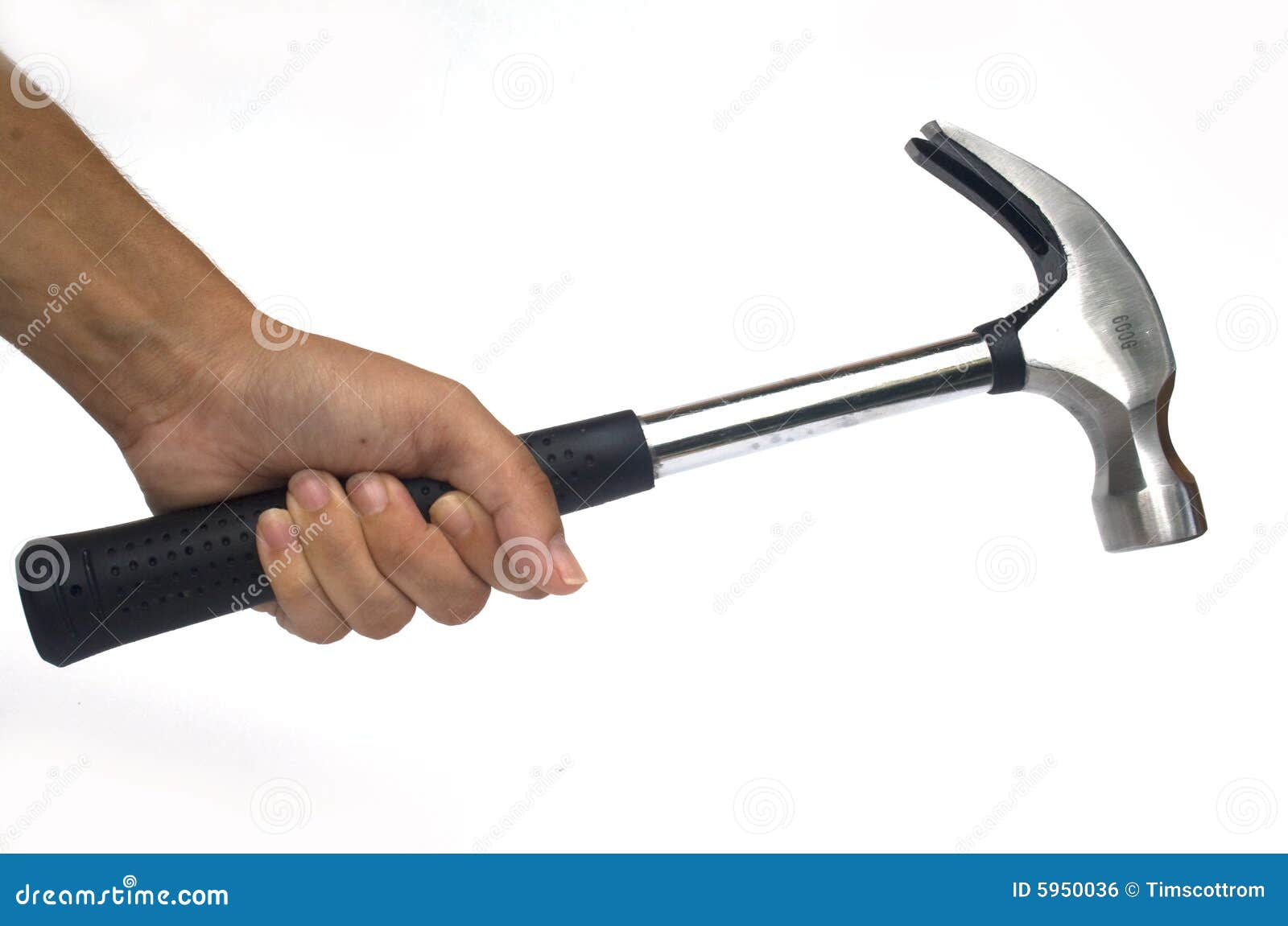 Hand holding hammer stock photo. Image of loosen, fixing - 5950036