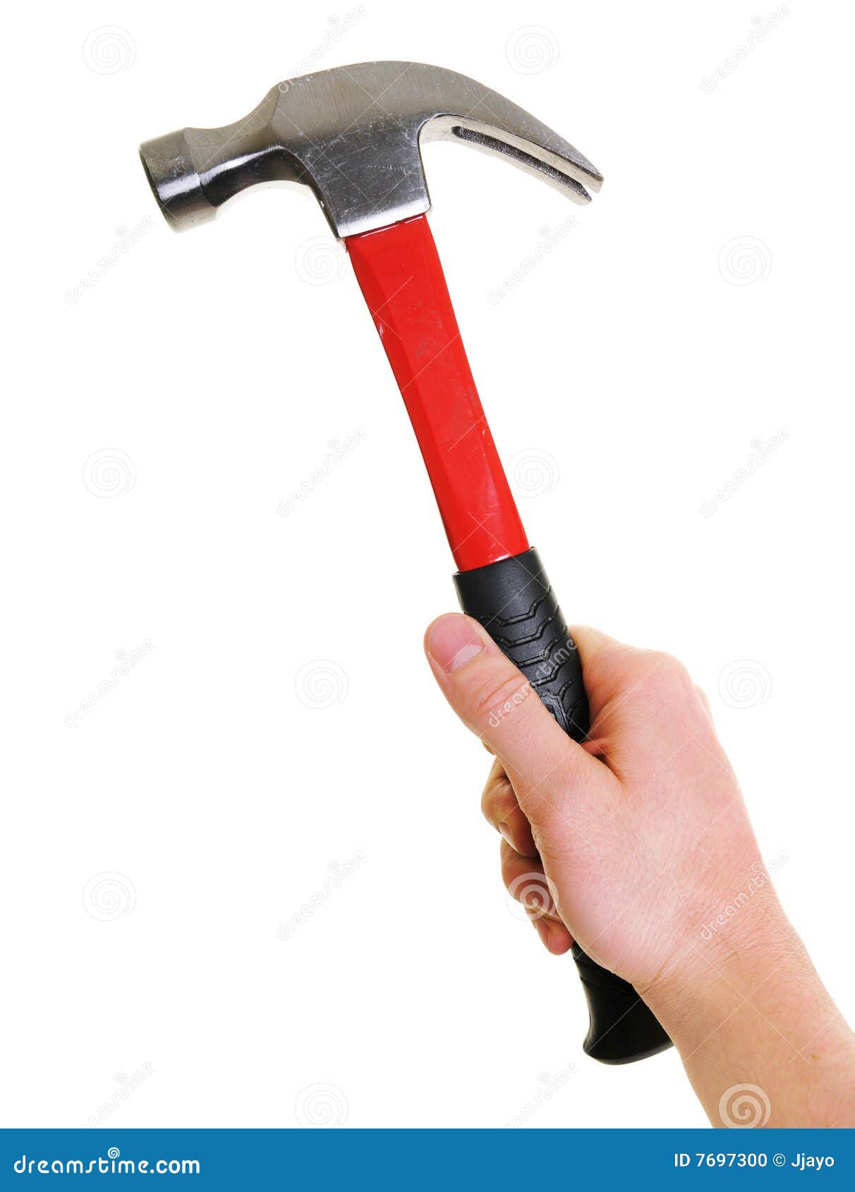 Hand Holding Hammer Stock Photo - Image: 7697300