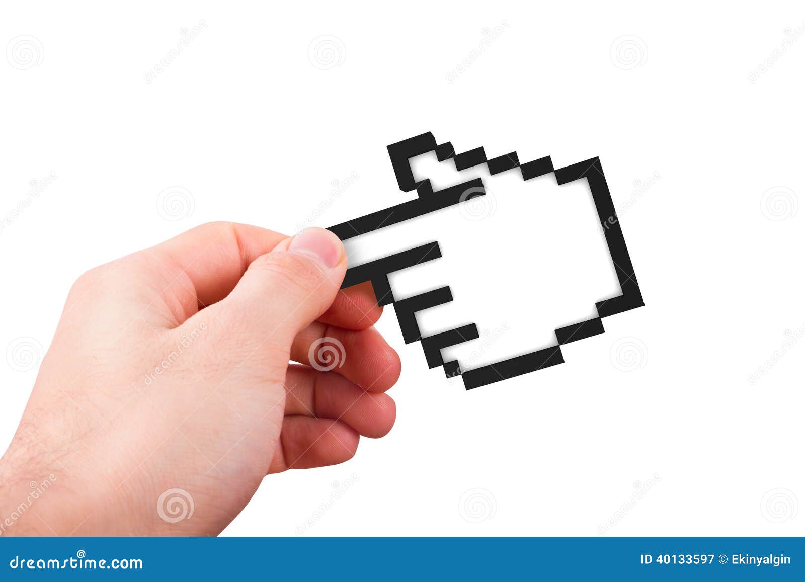 Hand Holding Hand Cursor stock image. Image of online - 40133597