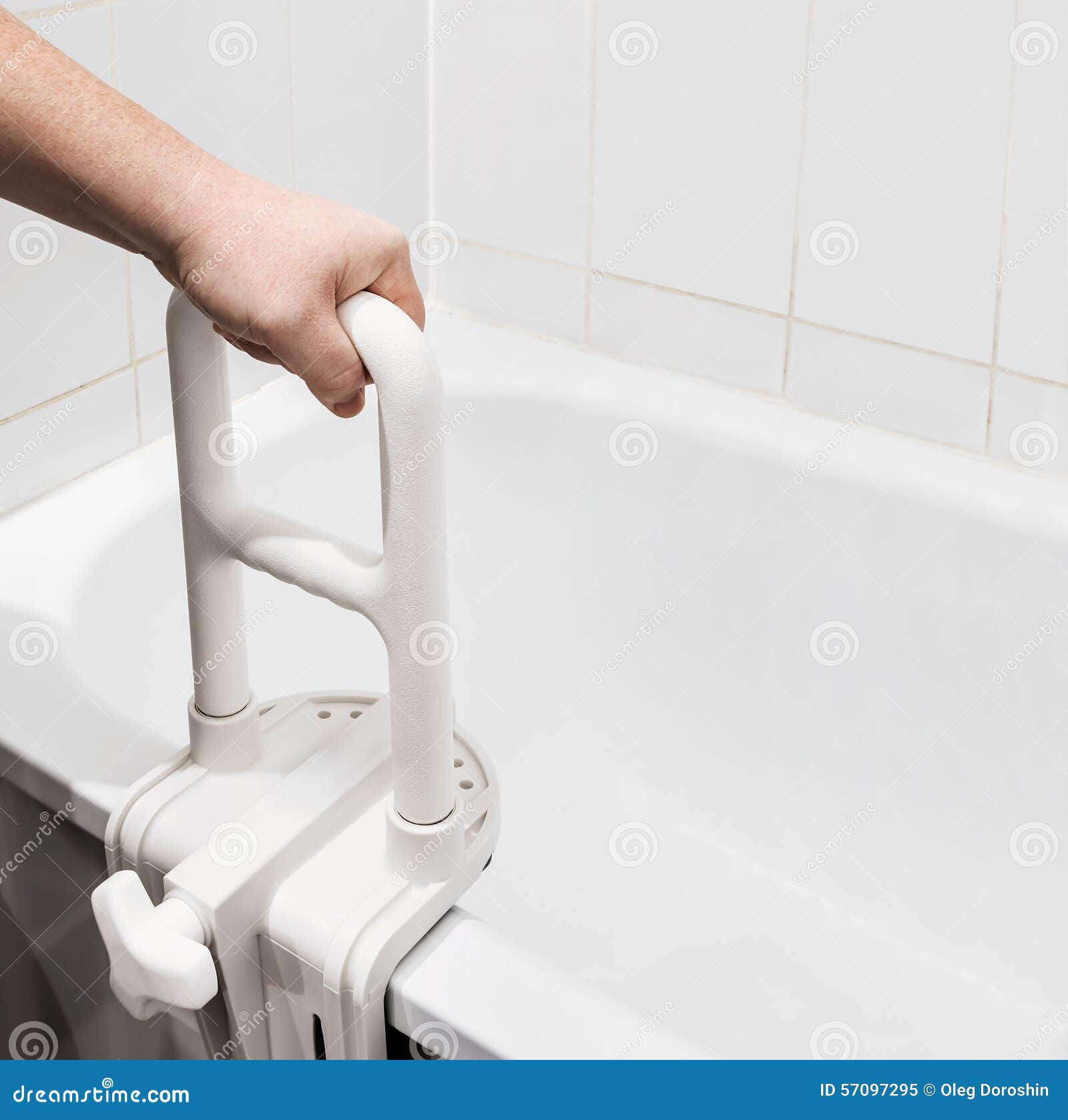 Hand holding the handrail stock image. Image of handicap - 57097295
