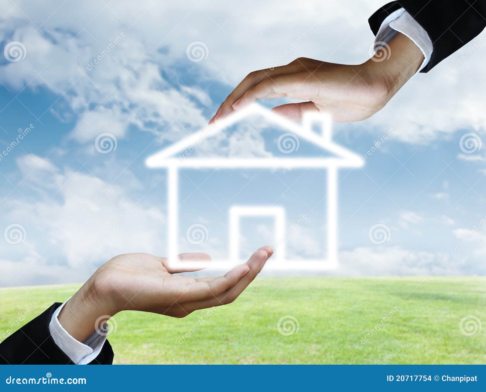 Hand holding home stock photo. Image of hand, house, finance - 20717754