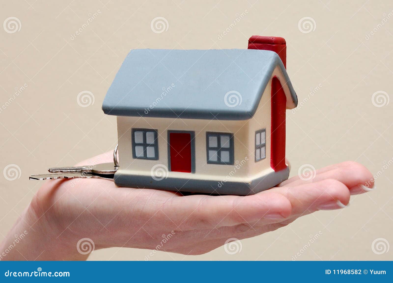 Hand holding house 3 stock photo. Image of home, holding - 11968582