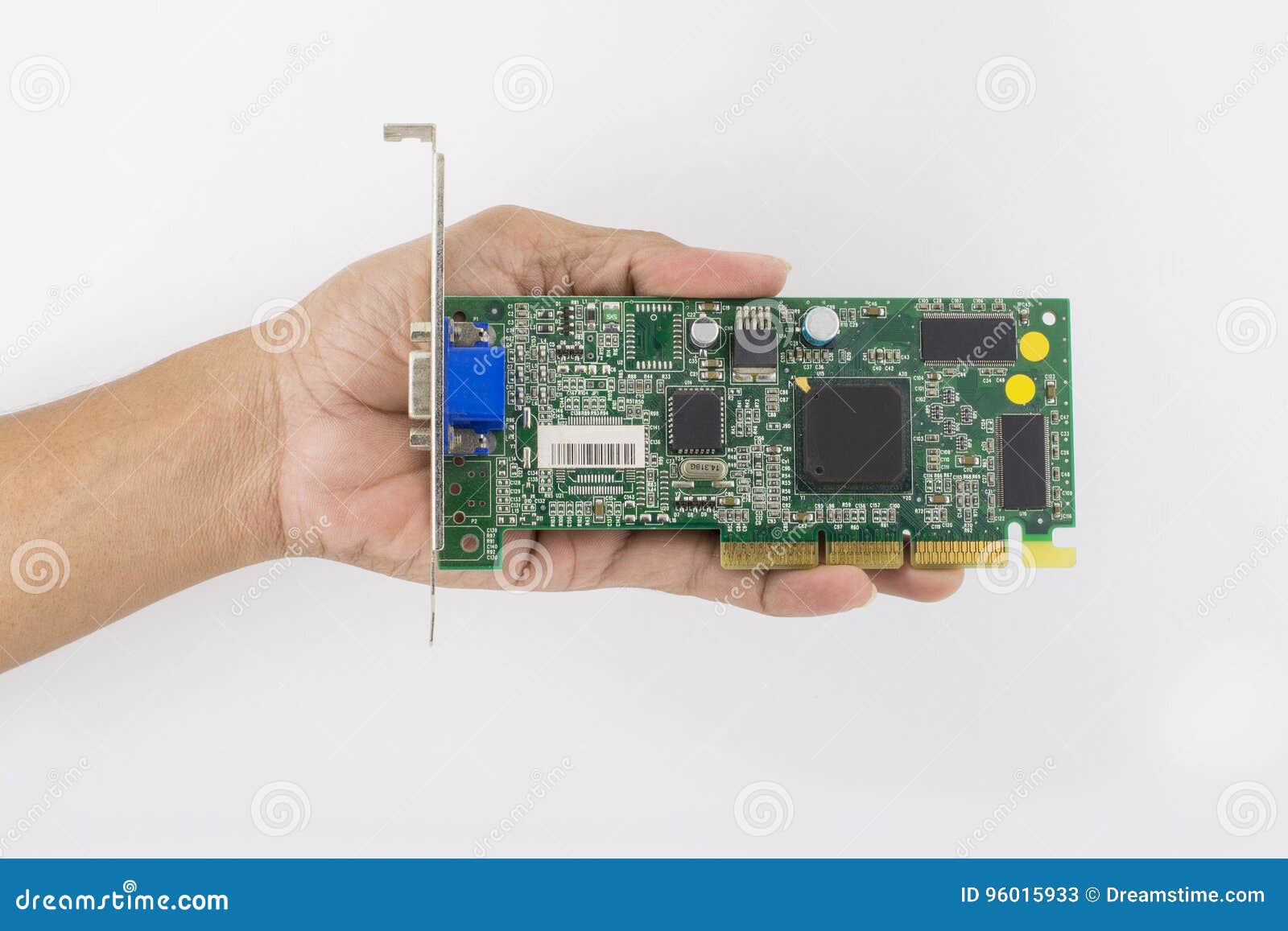 Hand holding IC chip. stock image. Image of chip, computer - 96015933