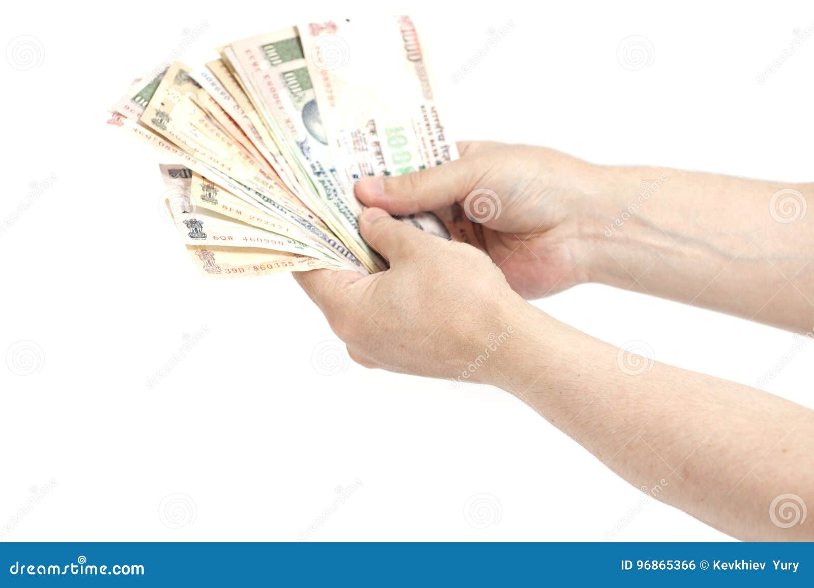 Hand Holding Indian One Thousand Rupee Notes Stock Photo - Image of ...