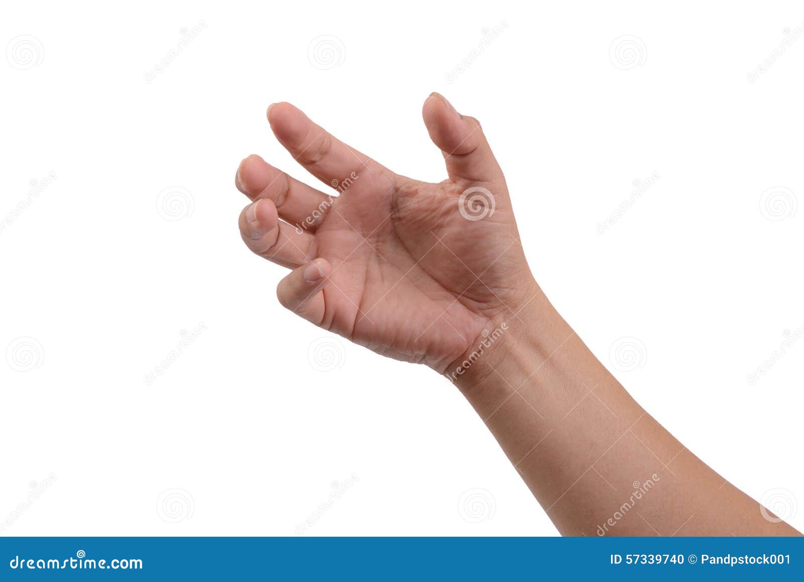 Hand Holding Invisible Things. Stock Photo - Image of hand, human: 57339740