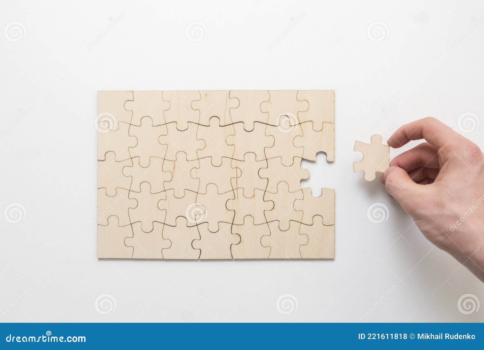 Complete A Puzzle Royalty-Free Stock Image | CartoonDealer.com #81185080