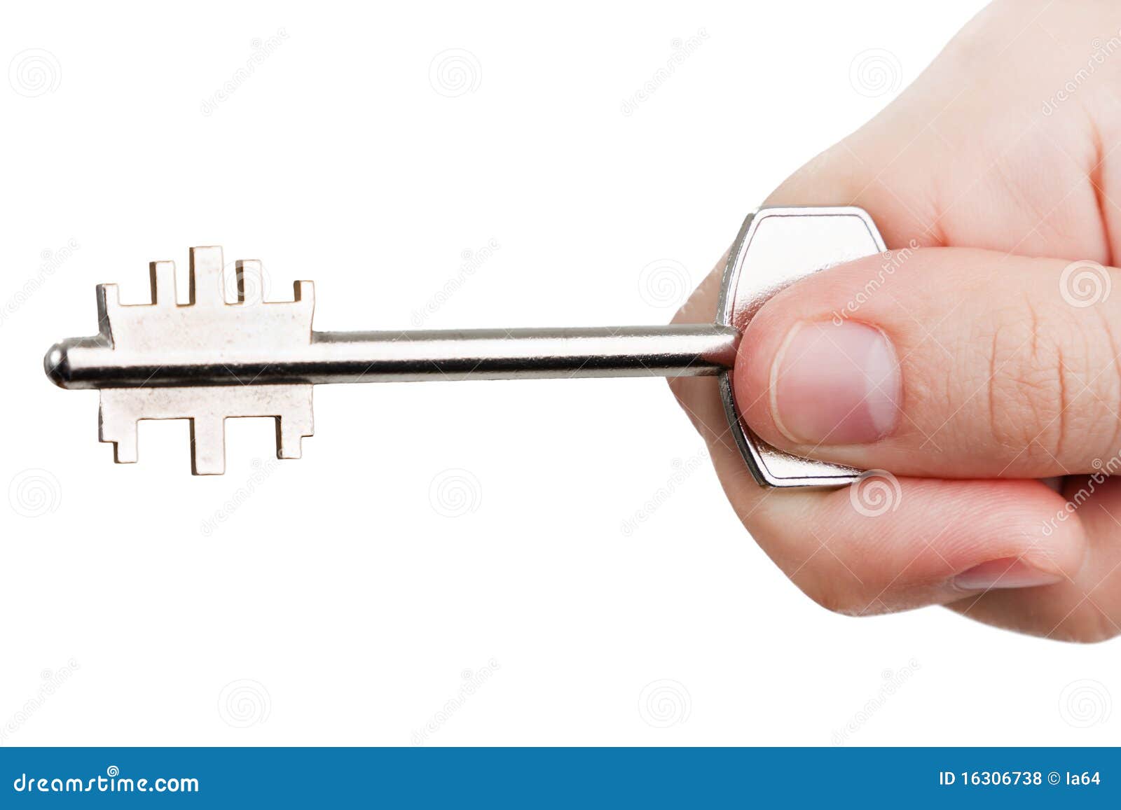 Hand holding key stock photo. Image of people, gate, beginning - 16306738