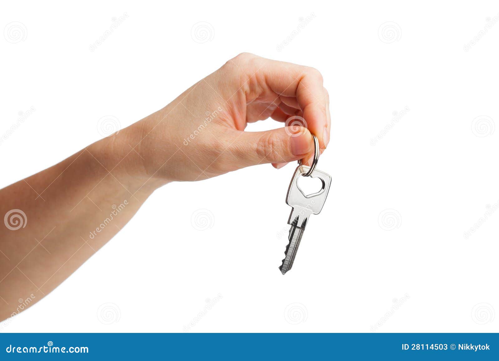 Hand holding key stock image. Image of happy, hold, loan - 28114503
