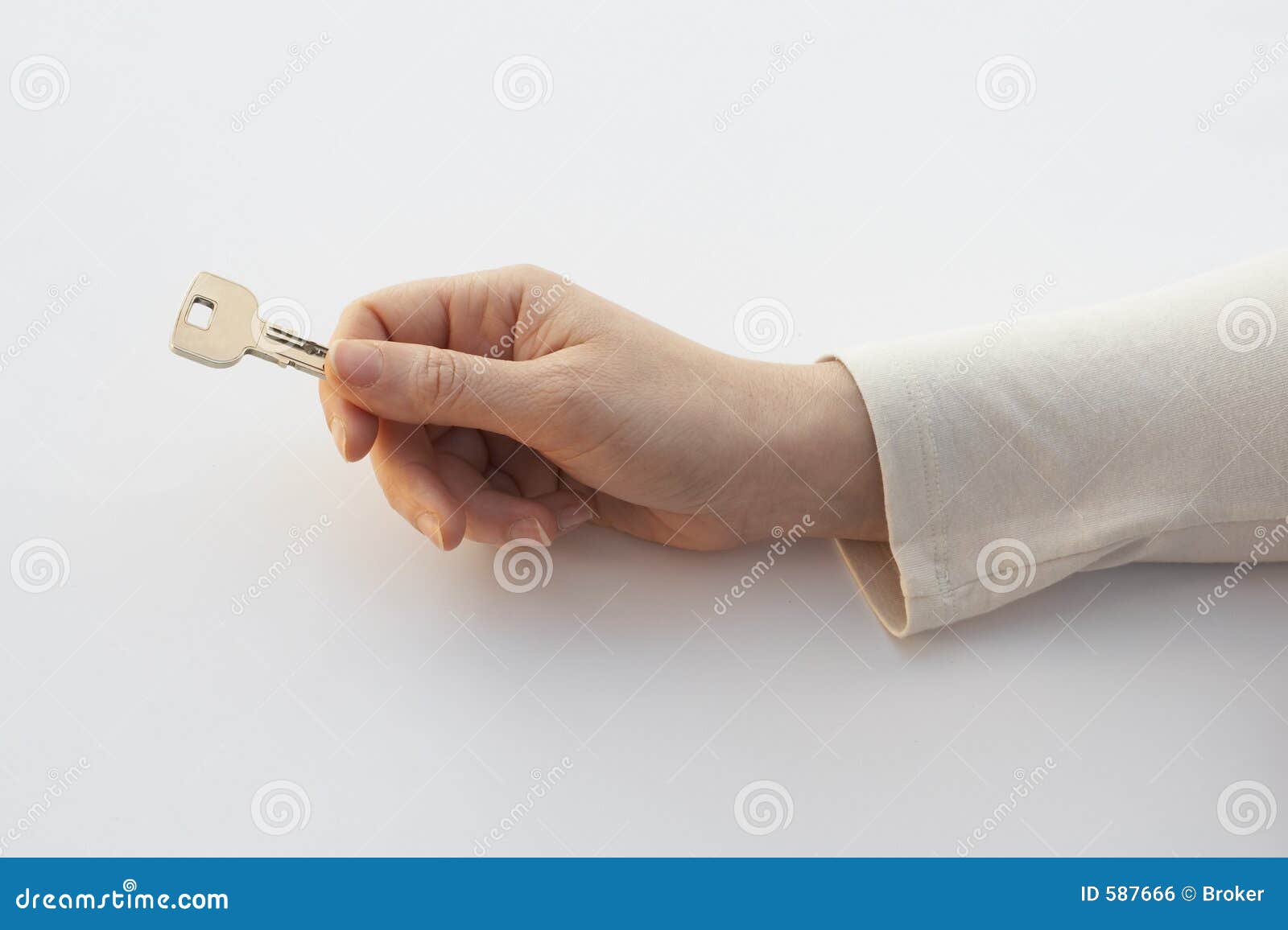 Hand holding key stock photo. Image of unlock, corporate - 587666
