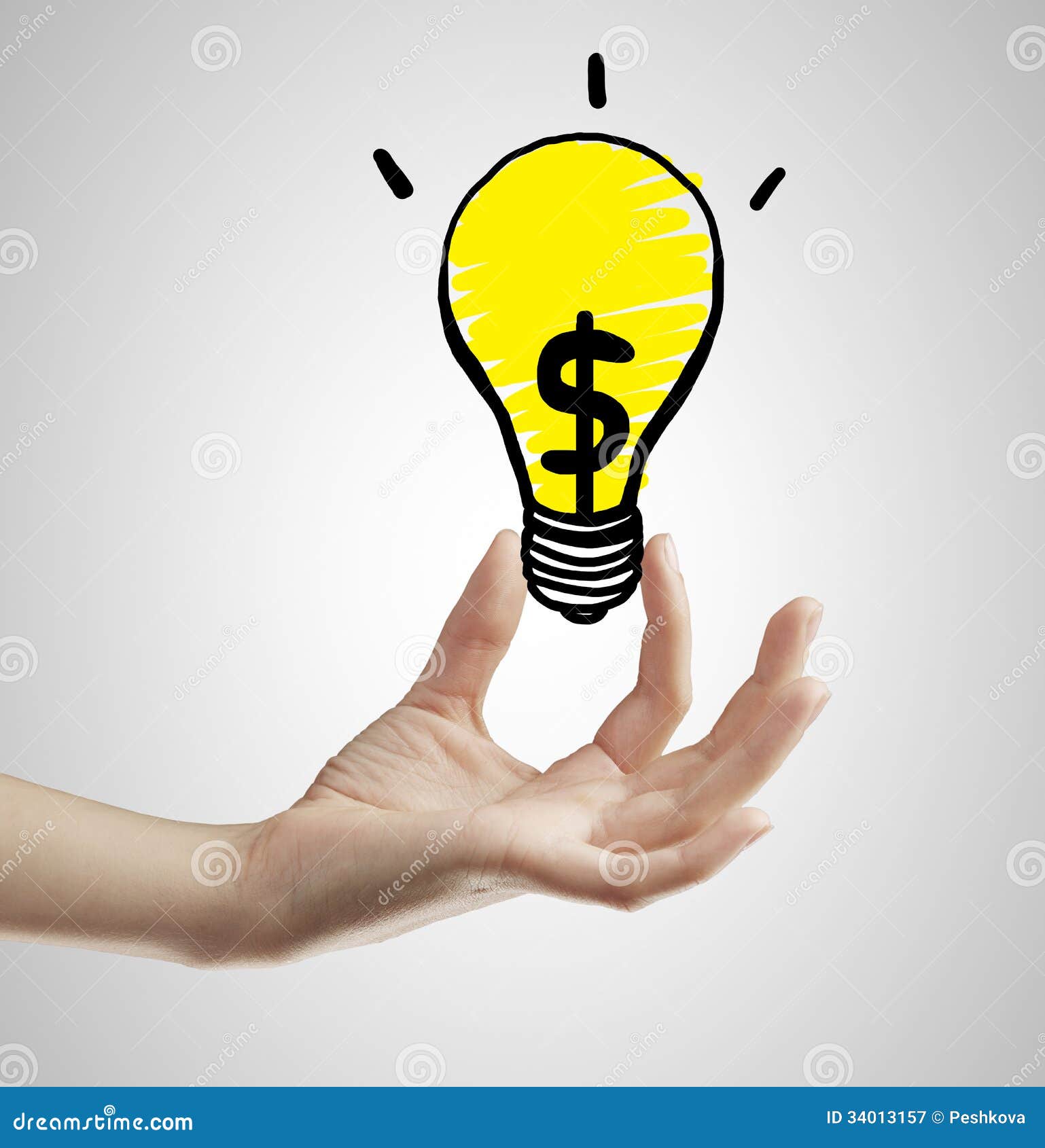 Hand holding lamp stock image. Image of design, illuminated - 34013157