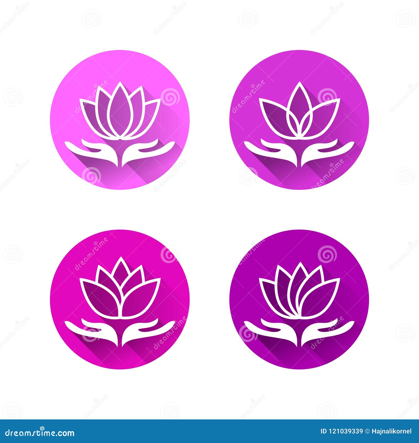 Hand Holding Lotus Flower in Flat Design Stock Vector - Illustration of ... Hand Holding Lotus Flower in Flat Design Stock Vector - Illustration of ...