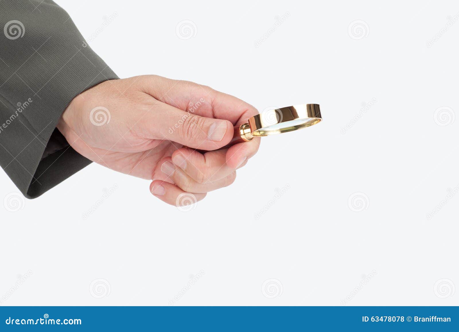 Hand holding a magnifier stock photo. Image of enlarged - 63478078