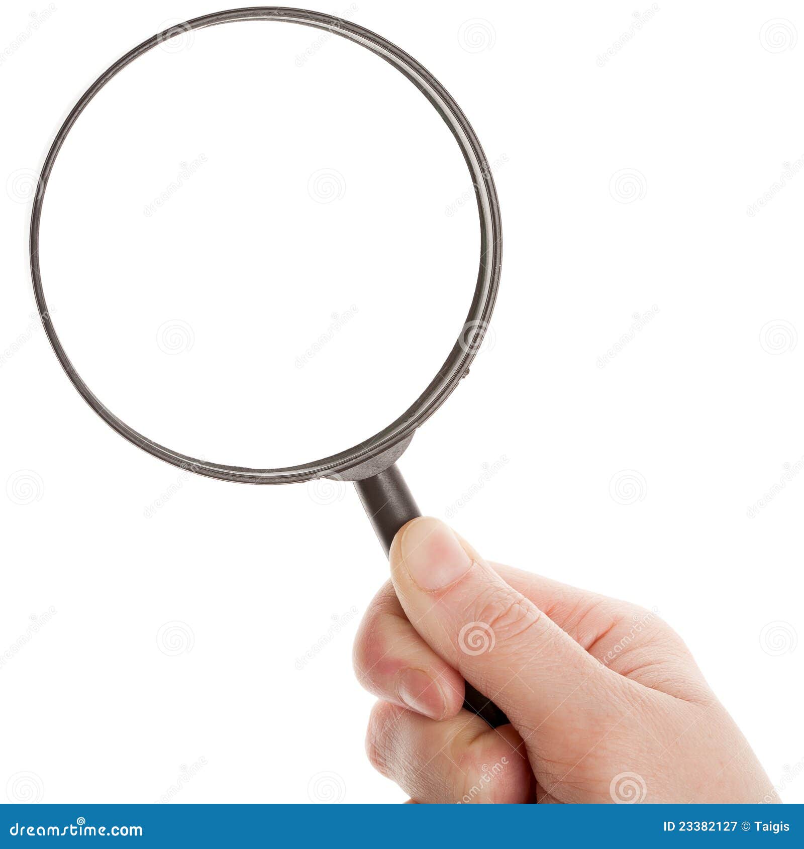 Hand Holding Magnifying Glass Stock Image - Image of background ...
