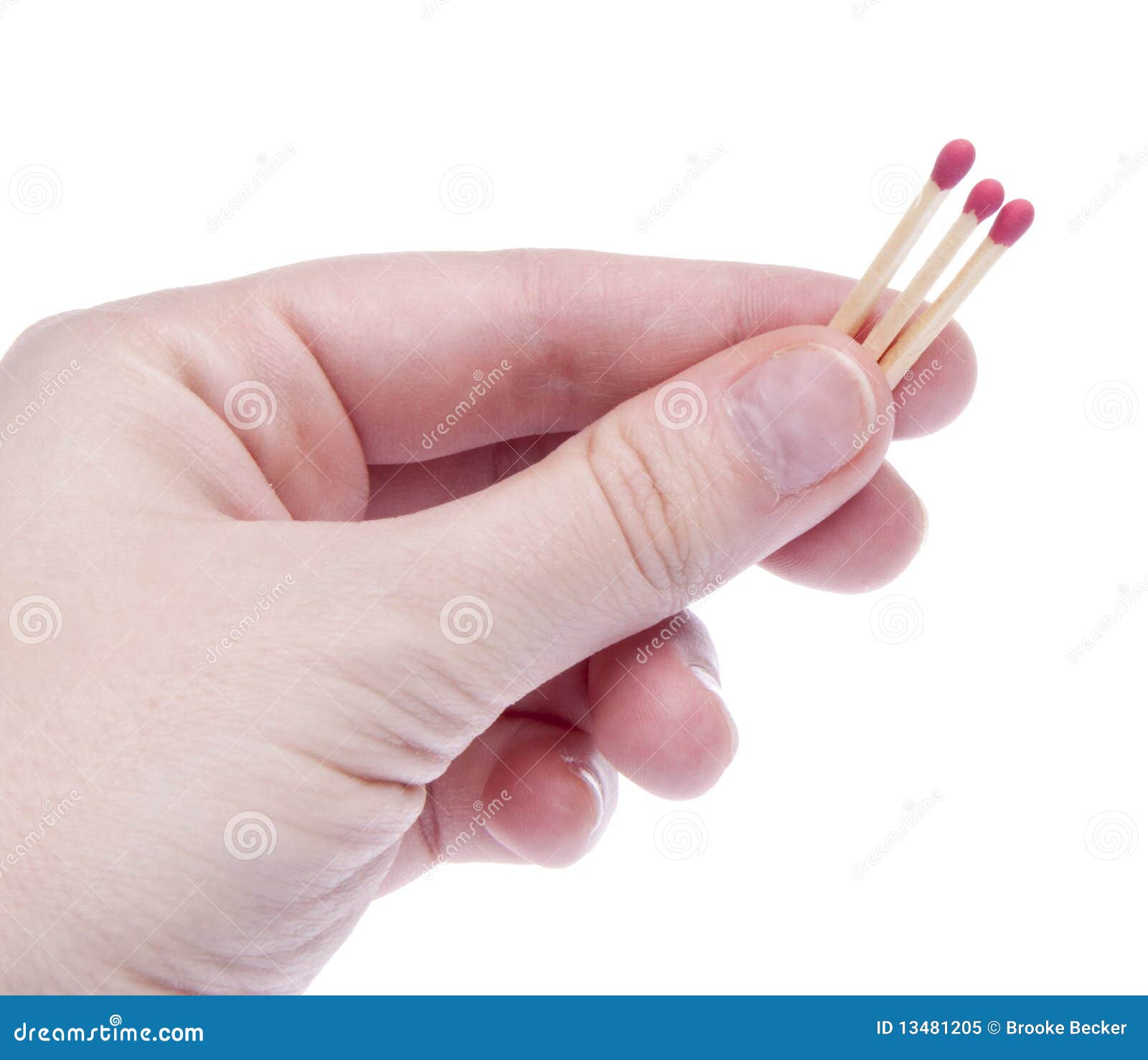 Hand Holding Matches stock image. Image of word, matches - 13481205