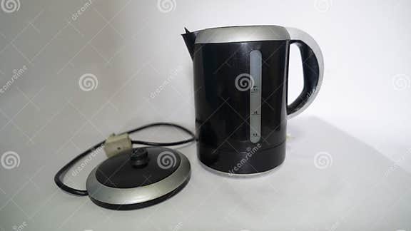 Basic Electric Kettle for Water and Coffee Heater Stock Image - Image ...