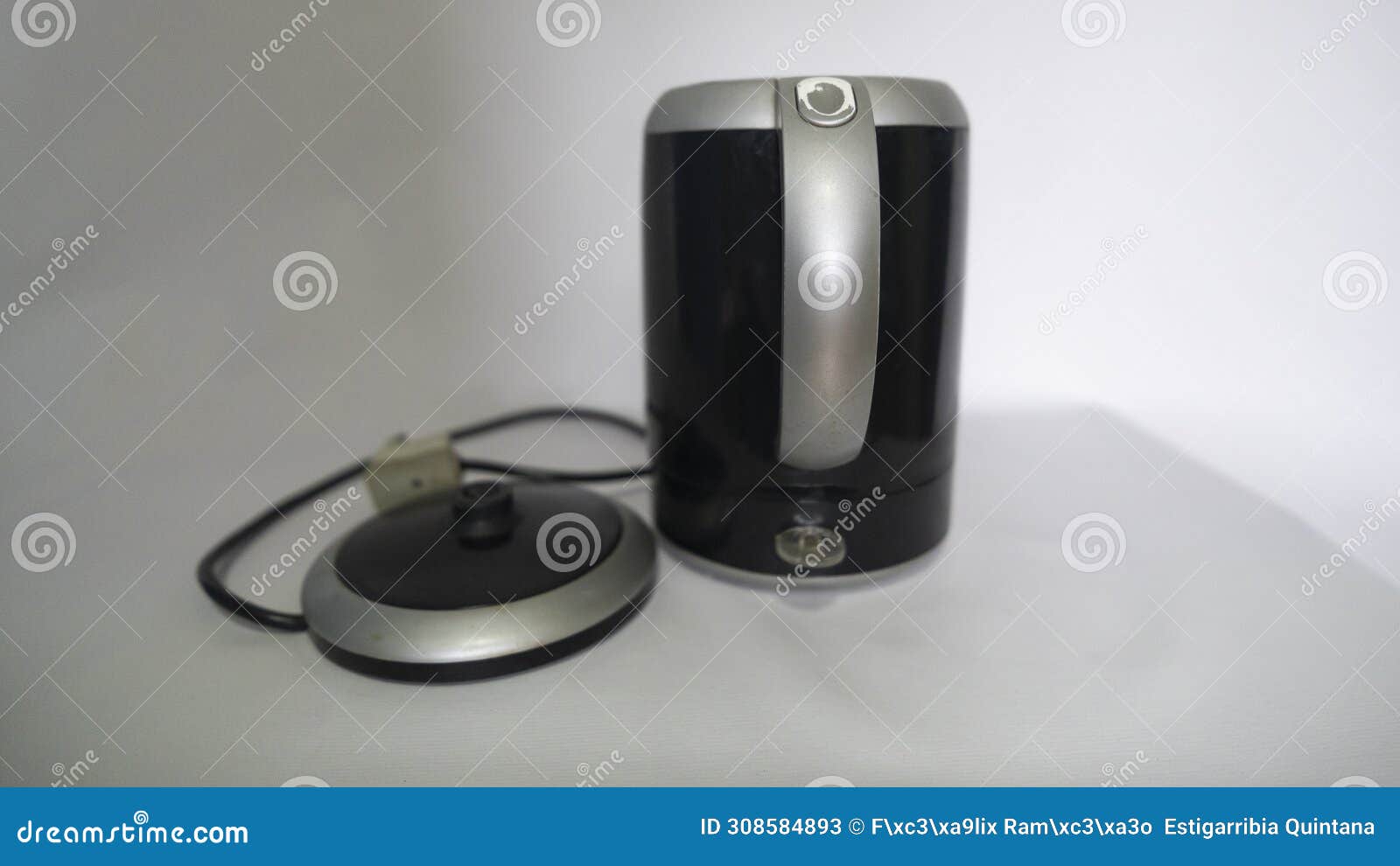 Basic Electric Kettle for Water and Coffee Heater Stock Image - Image ...