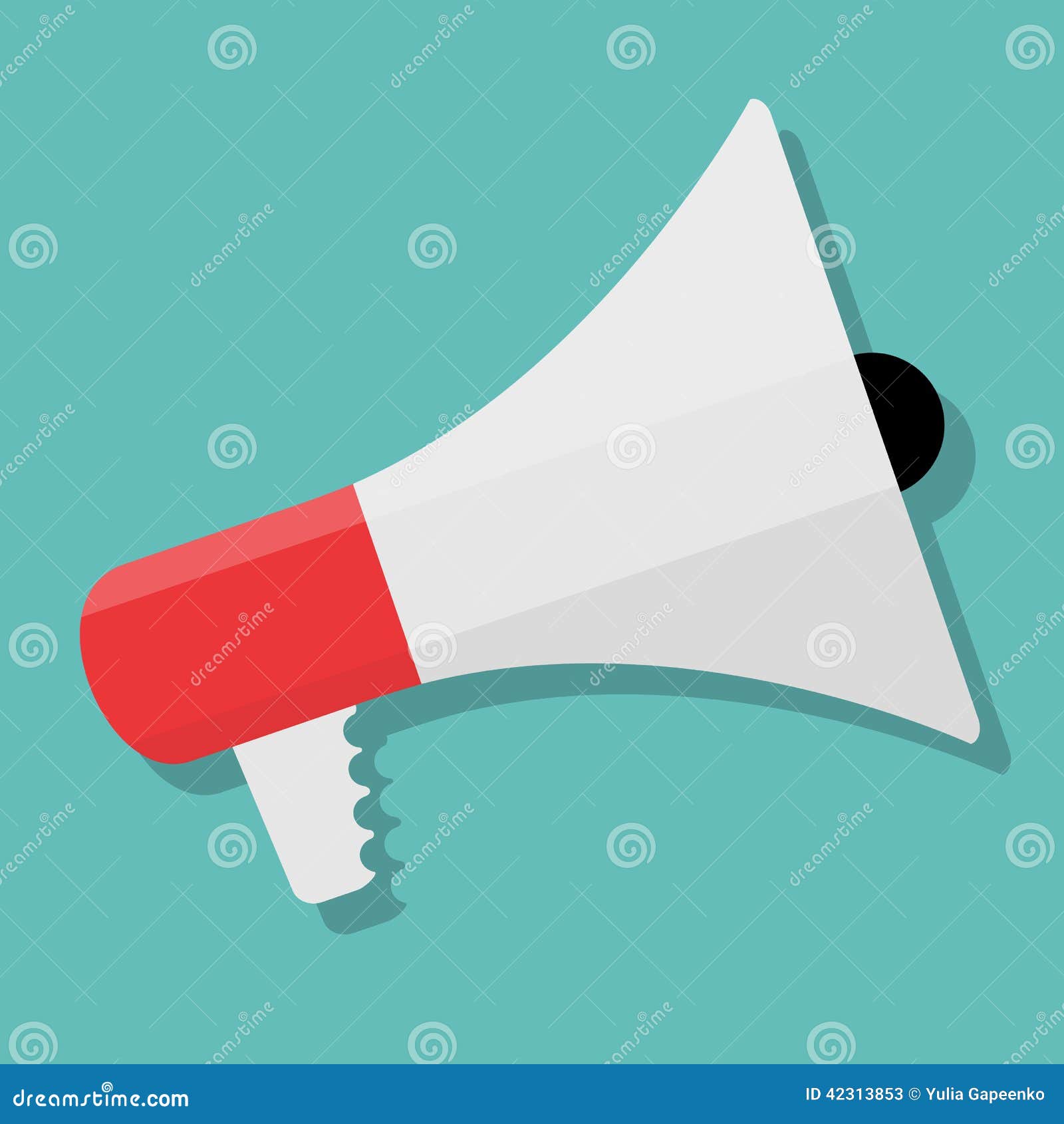 2d Megaphone Clipart