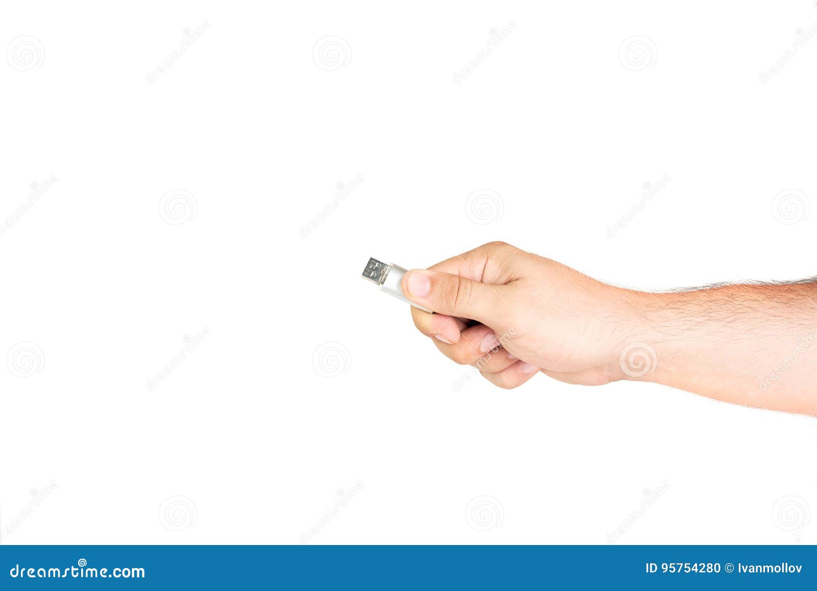 Hand Holding Memory Flash Stick Stock Photo - Image of data, backup ...