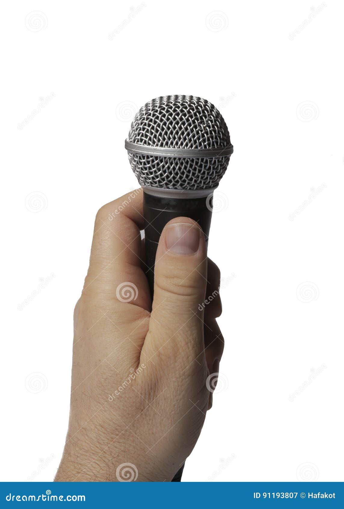 Hand holding mic stock image. Image of role, news, keynote - 91193807