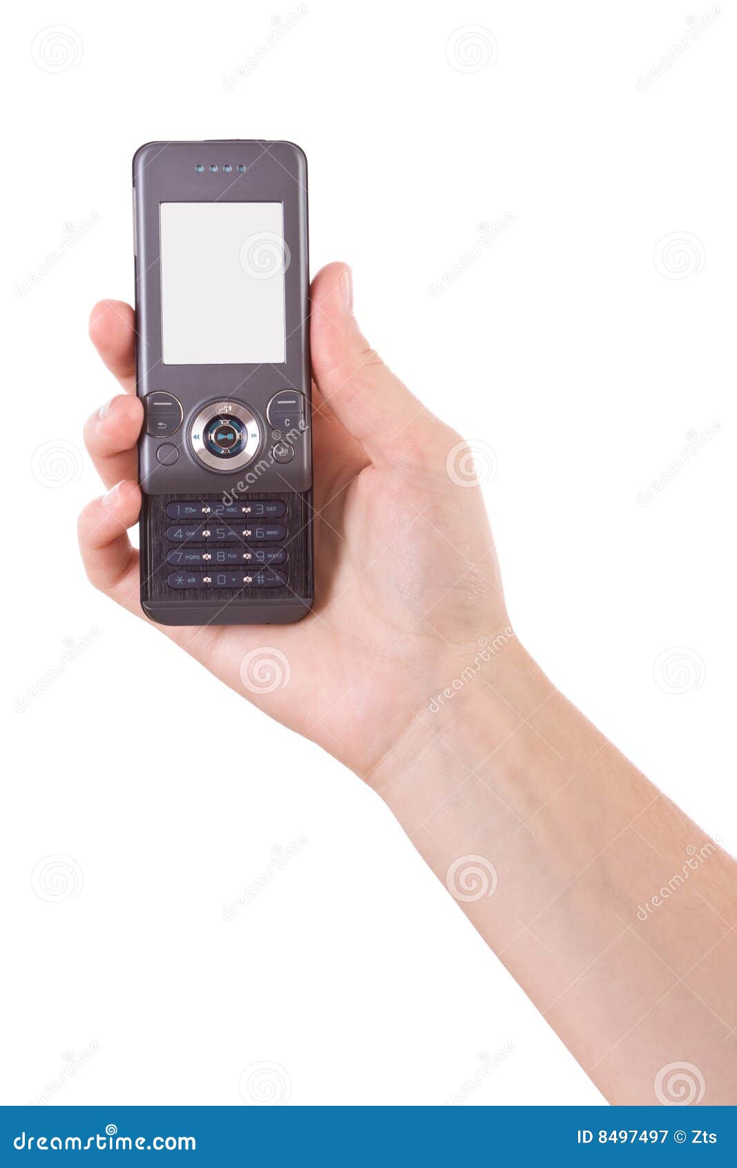 Hand holding mobile phone stock image. Image of person - 8497497