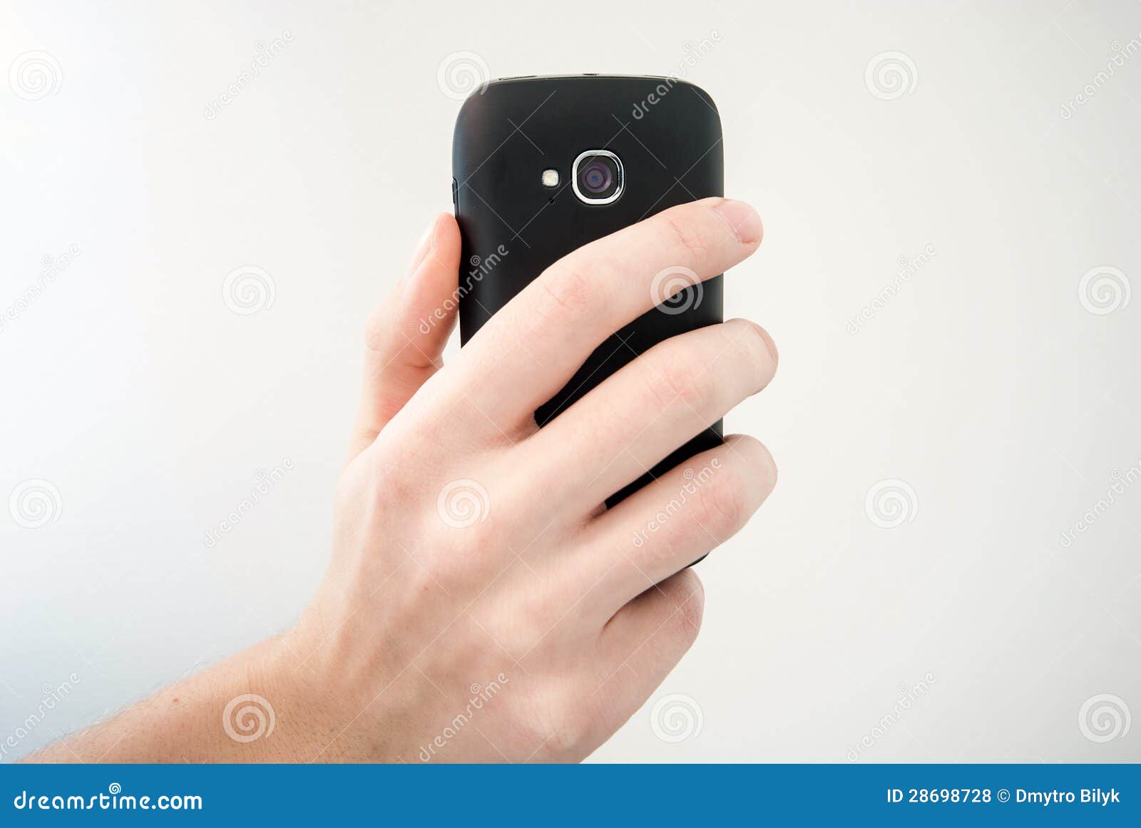 Hand Holding Mobile Phone And Taking Photo Stock Photo - Image: 28698728