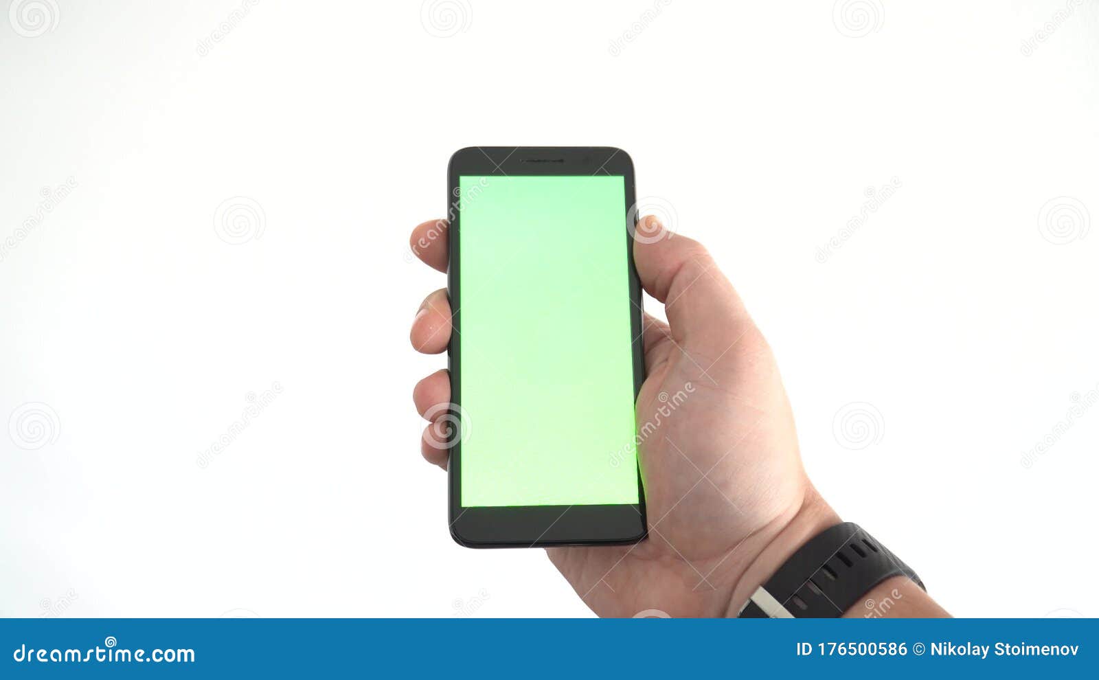 Front Facing Fingerprint Reader on a Smartphone Stock Footage - Video ...