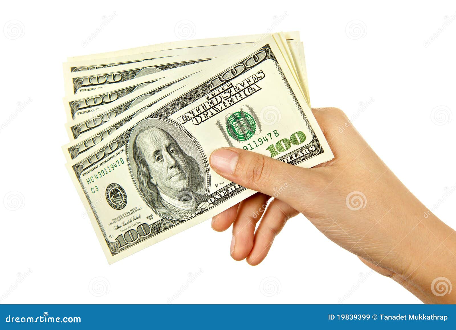 Hand holding money stock image. Image of paying, rich - 19839399