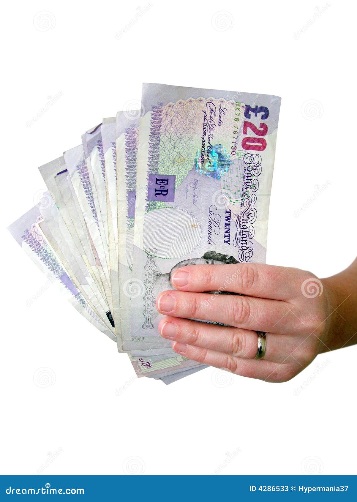 Hand holding money editorial stock photo. Image of bank - 4286533