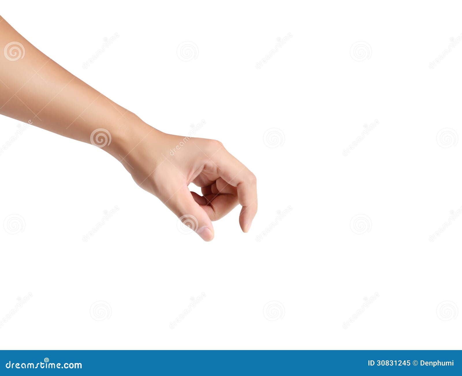 Hand Holding An Object Royalty Free Stock Photo - Image: 30831245