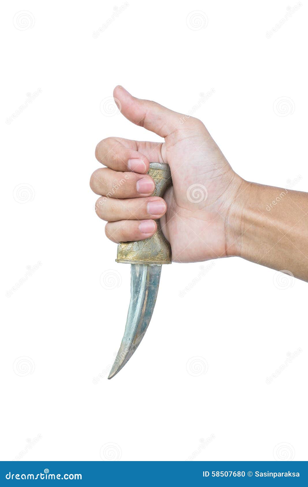 Hand With Dagger Stock Photography | CartoonDealer.com #10577696