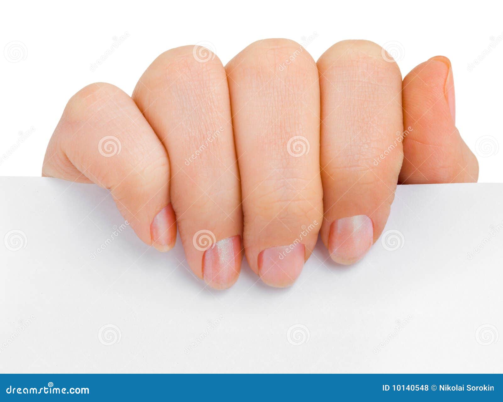 Hand holding paper stock photo. Image of blank, design - 10140548
