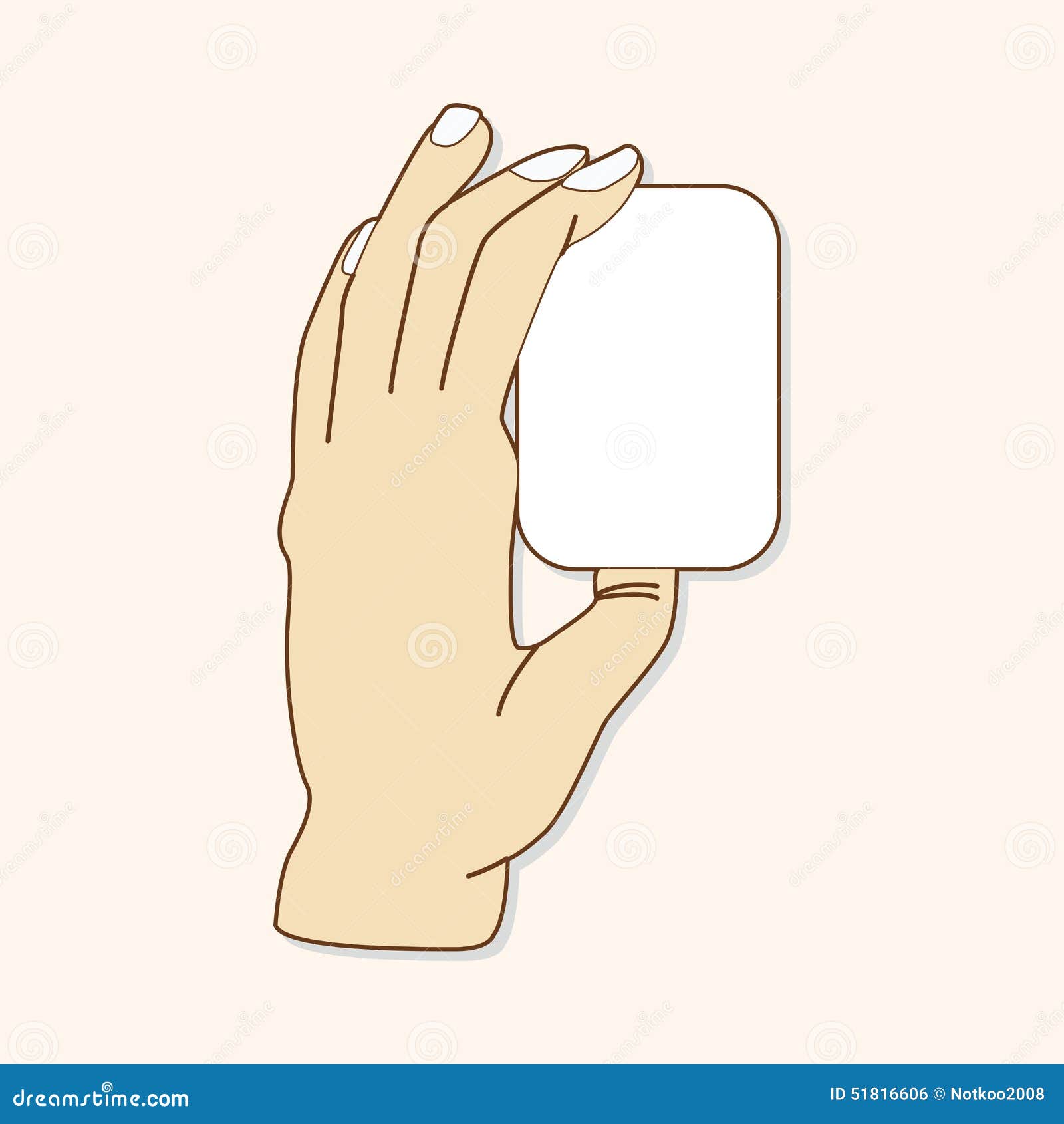Hand Holding Paper Theme Elements Vector,eps Stock Vector ...