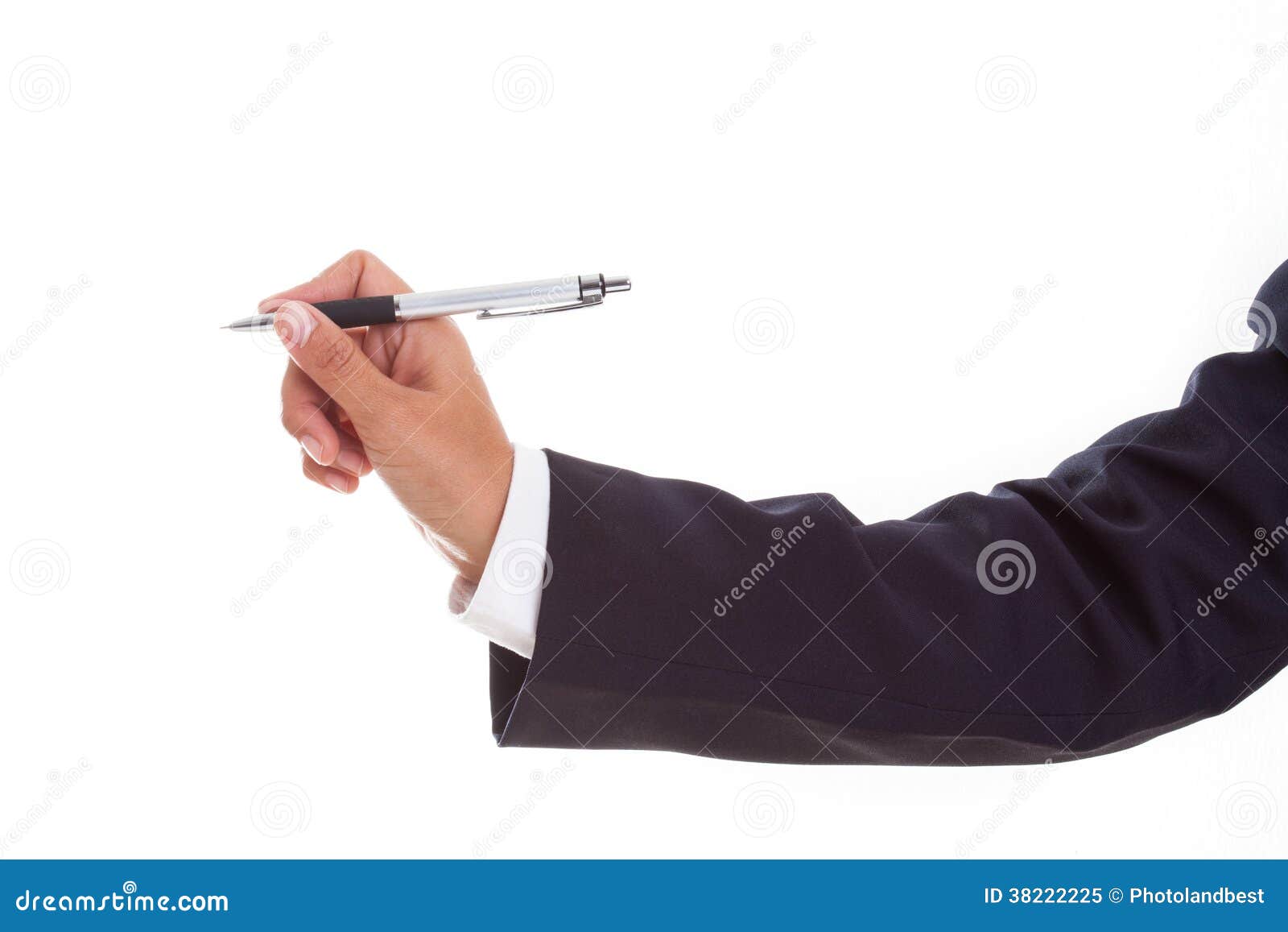 Hand holding a pen stock image. Image of black, clear - 38222225