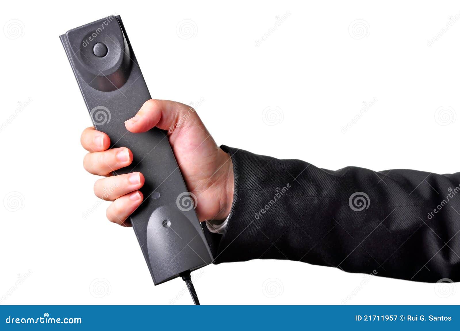 Hand holding phone stock image. Image of talking, speaking - 21711957