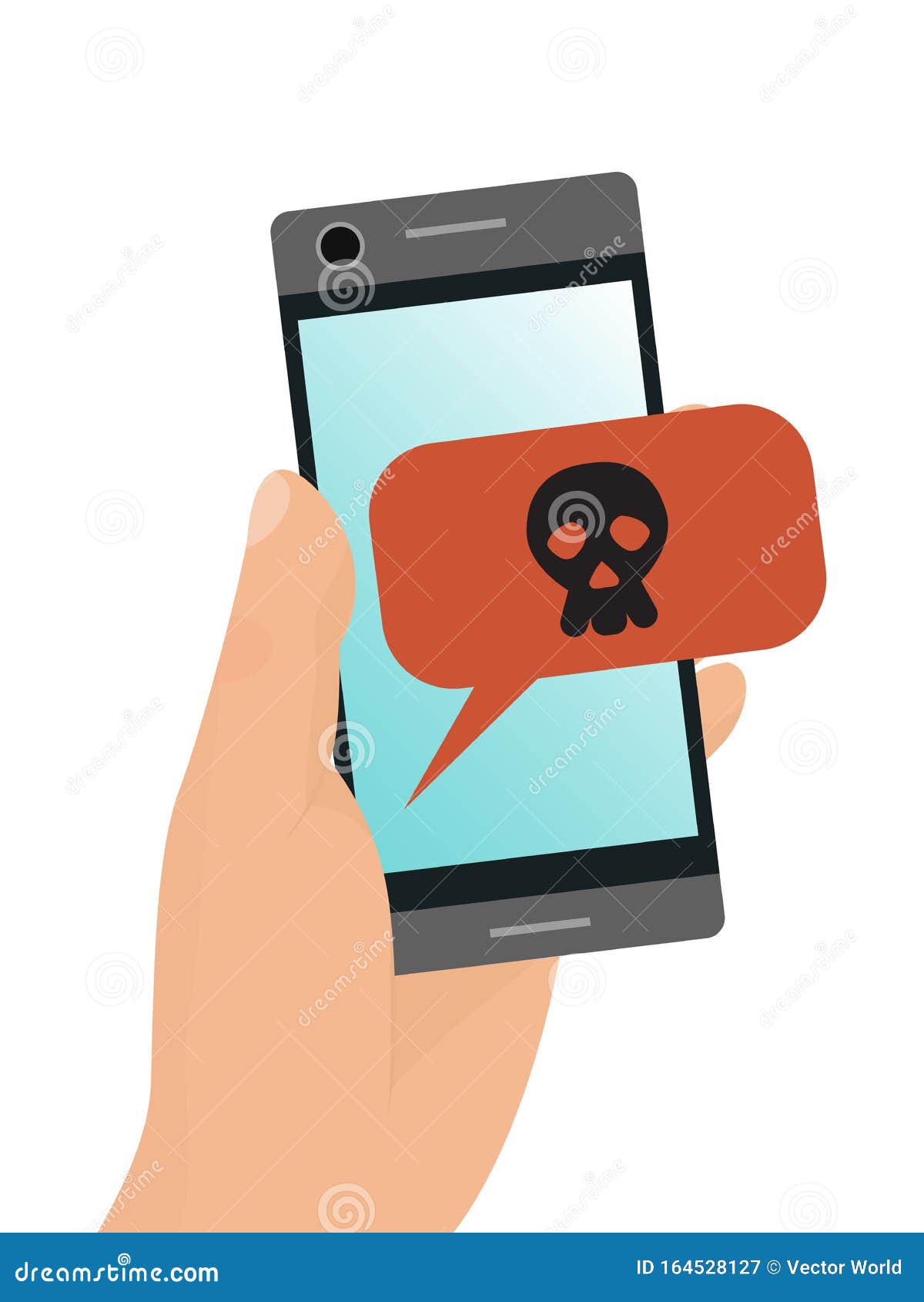 Spam Messages 3d Icon Model Cartoon Style Concept. Render Illustration ...