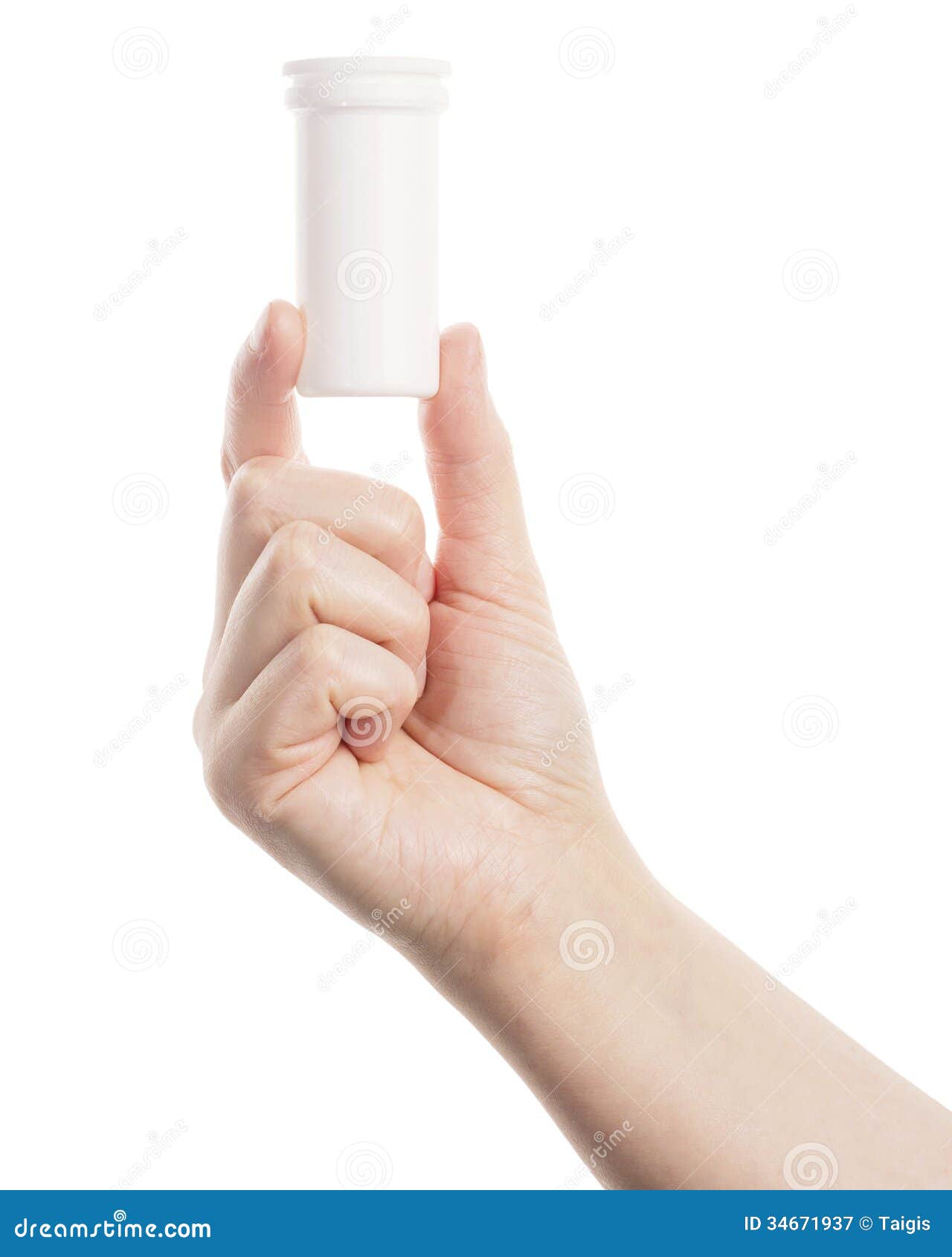 Hand holding a pill bottle stock image. Image of contraceptive - 34671937