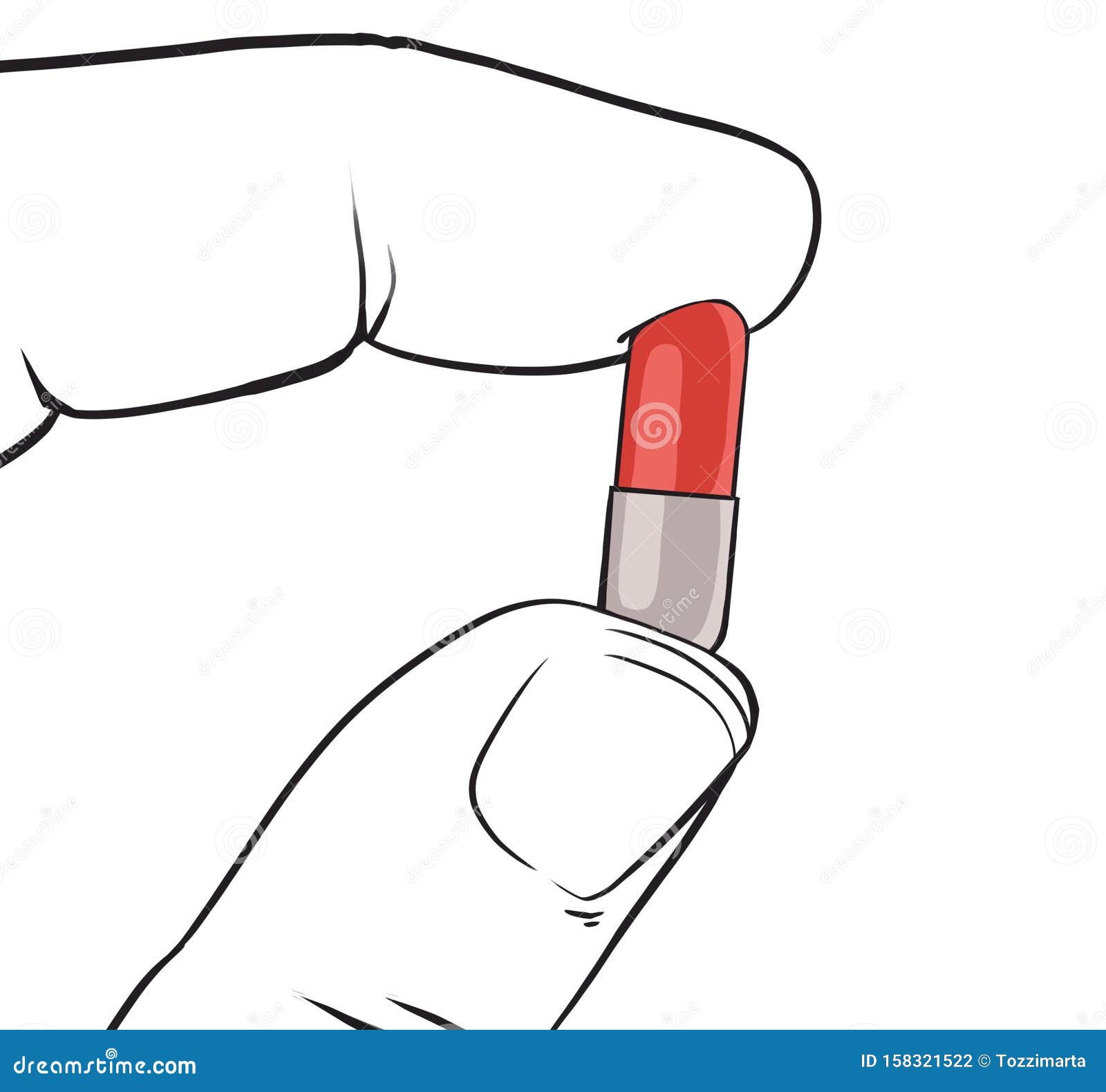 Hand holding pill stock illustration. Illustration of medicament ...