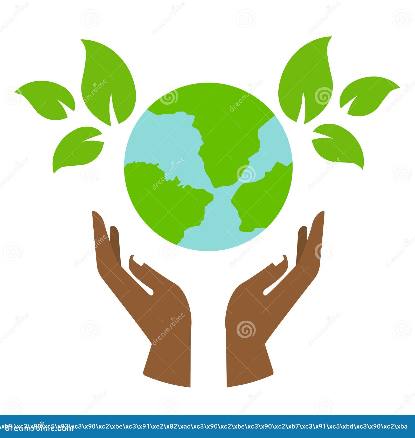 Hand Holding Planet Icon, Nature Protection, Vector Illustration Stock ...