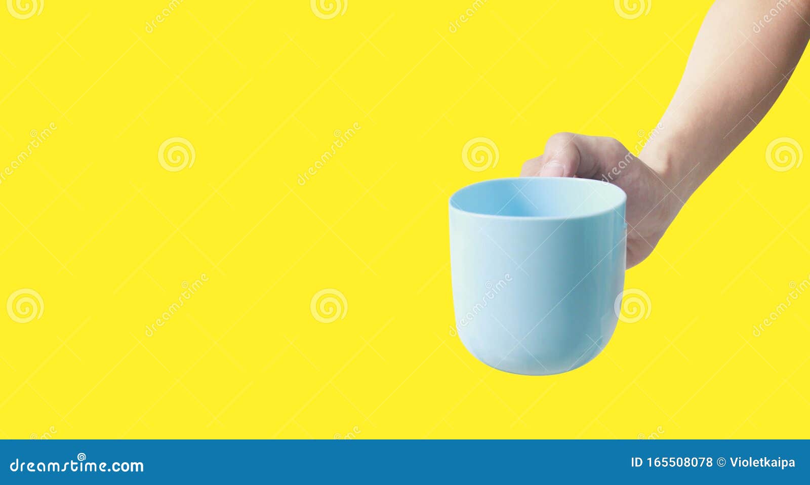 Hand Holding Plastic Cup Like a Pouring Stock Photo - Image of cafe ...