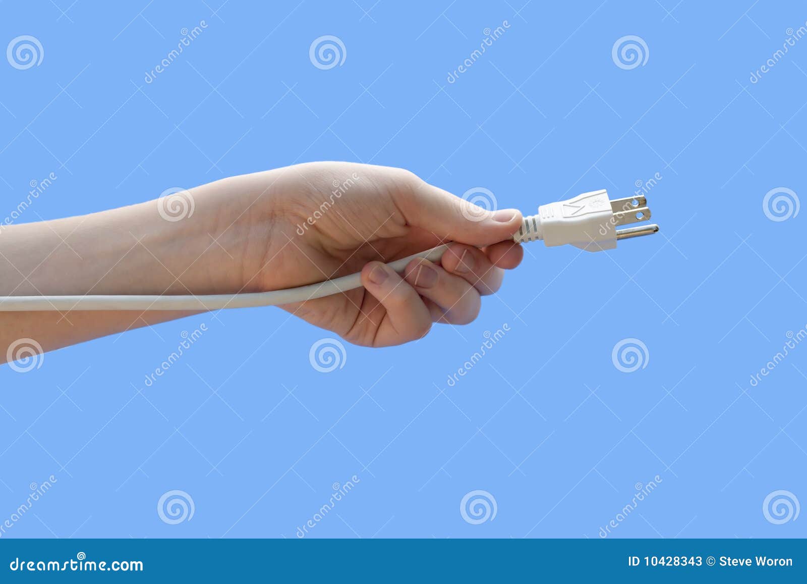 Hand holding Plug stock image. Image of environment, voltage - 10428343