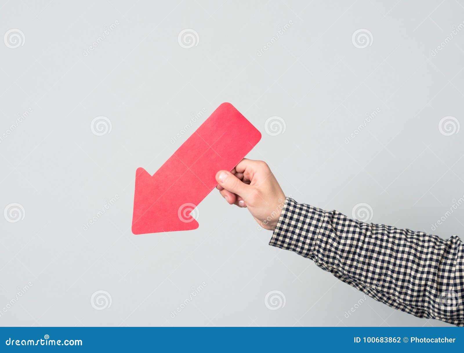 Young man with arrows stock photo. Image of critical - 100683862