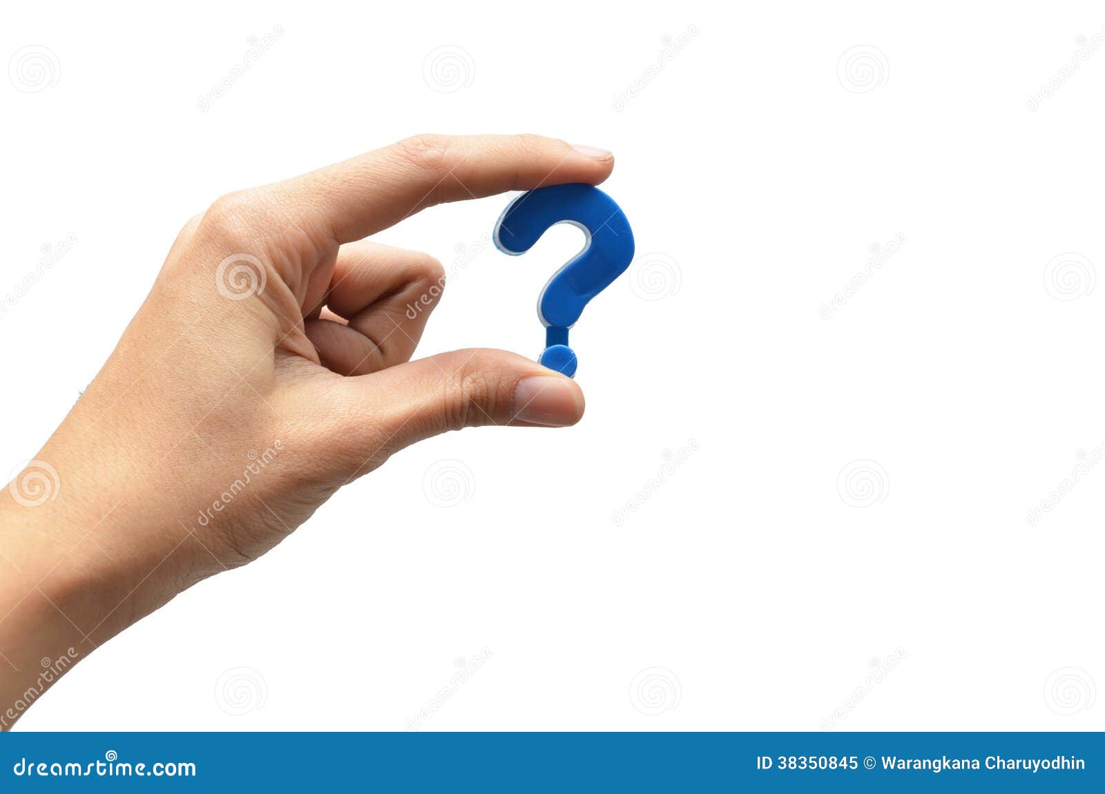 Hand Holding Question Mark Sign Stock Image - Image of hold ...