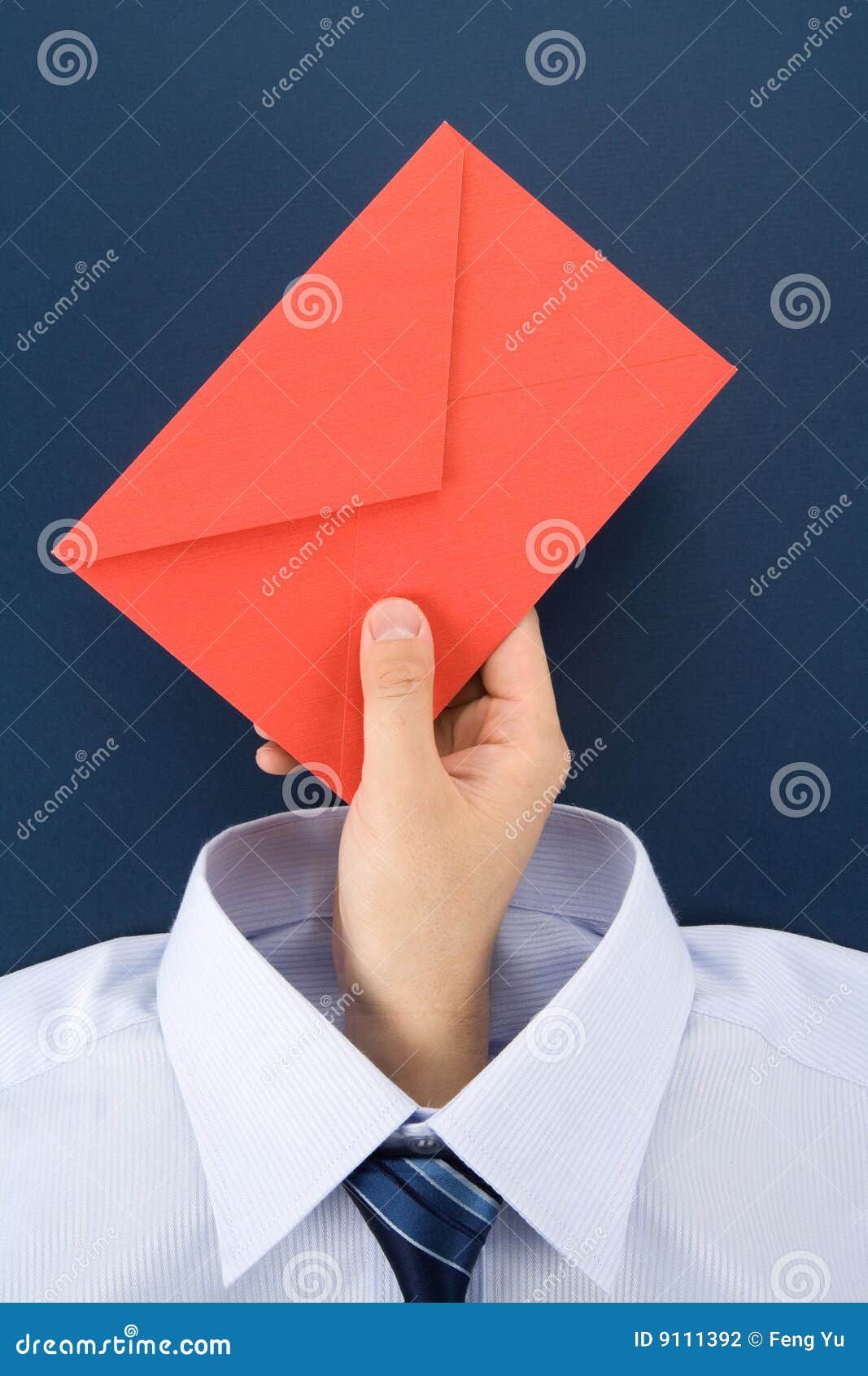 Hand Holding an Red Envelope Stock Photo - Image of blank, paper: 9111392