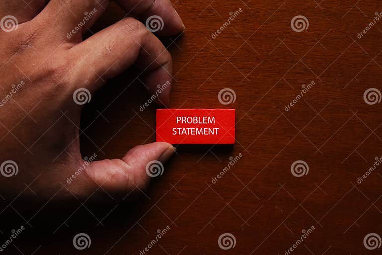 Tell Me Your Problem Statement Stock Photo - Image of knowledge ...